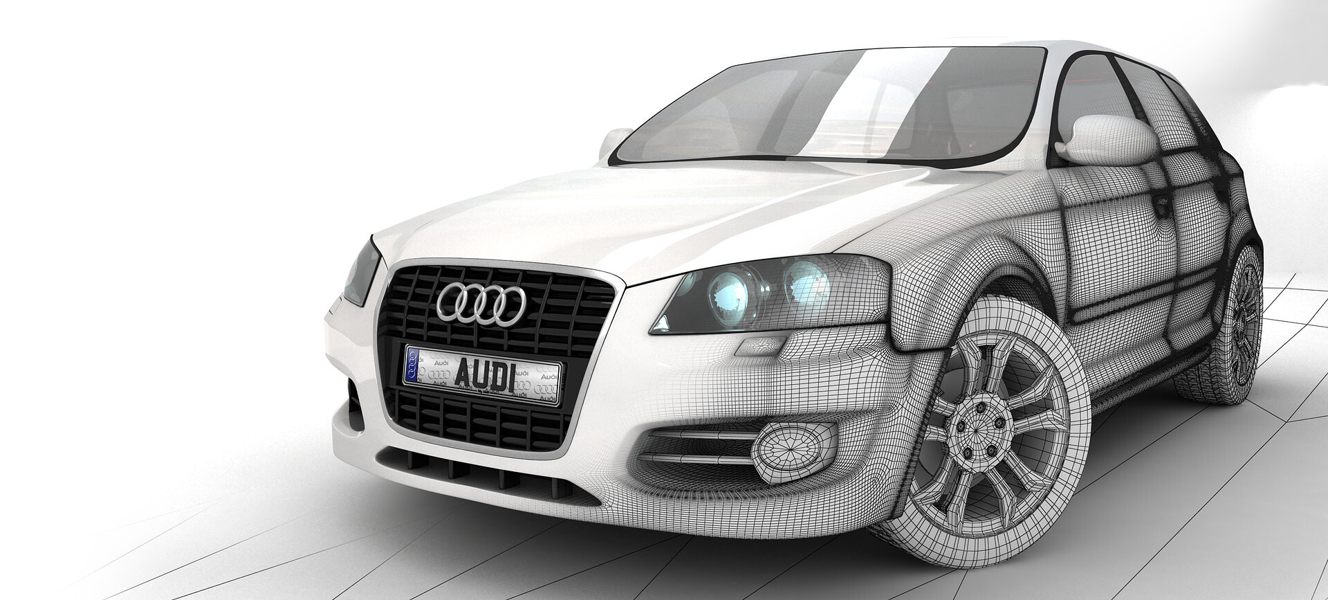 ArtStation - Audi A3 visual
