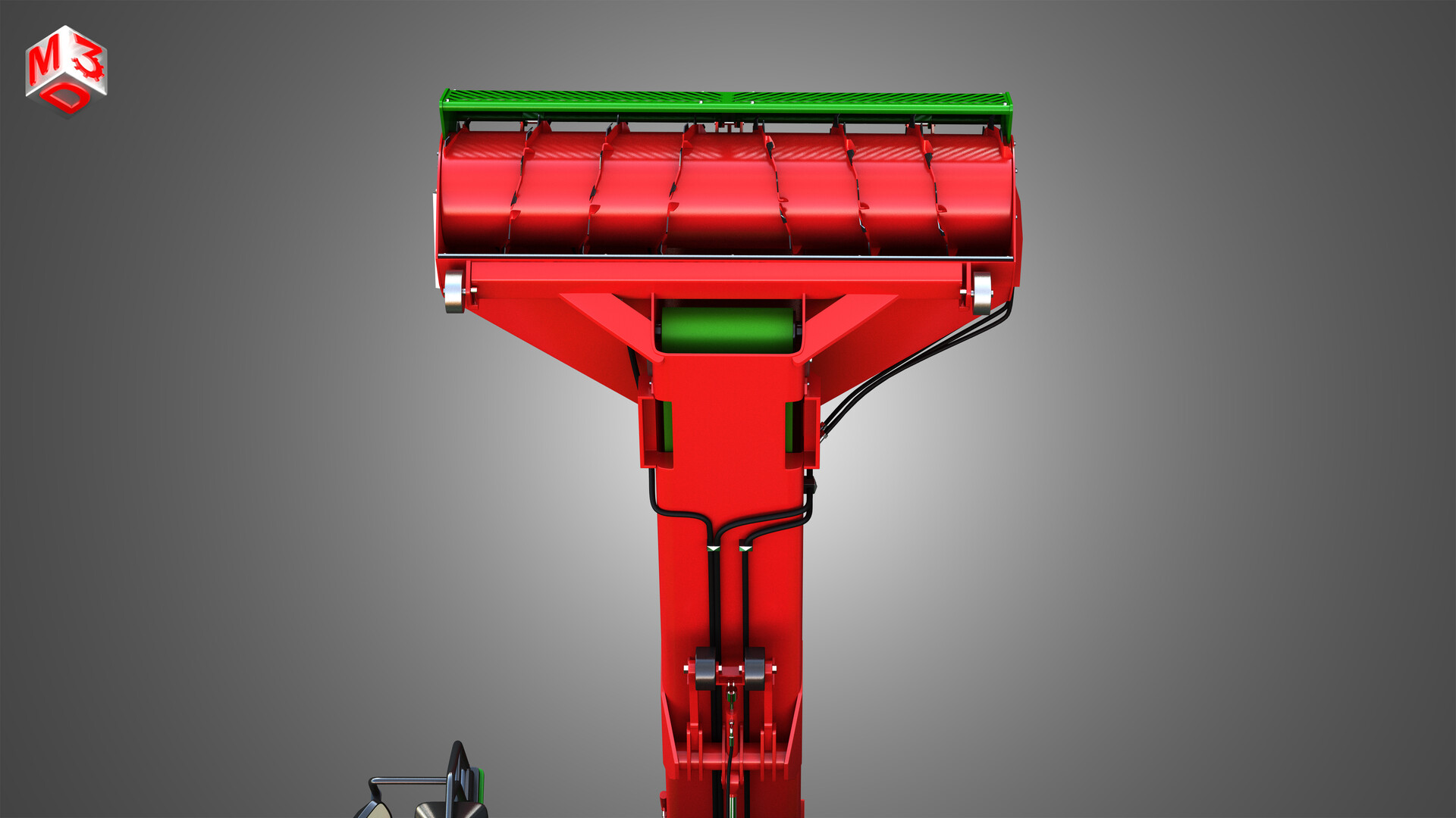 Markos 3d - Fodder Mixing Wagon 1402sf picking up