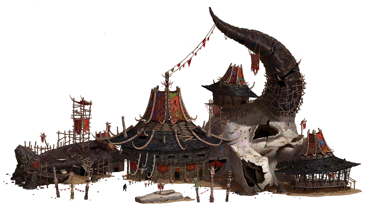 ArtStation - Bone house