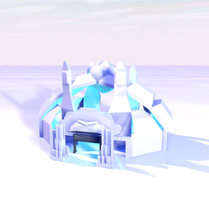 ArtStation - ICE TEMPLE