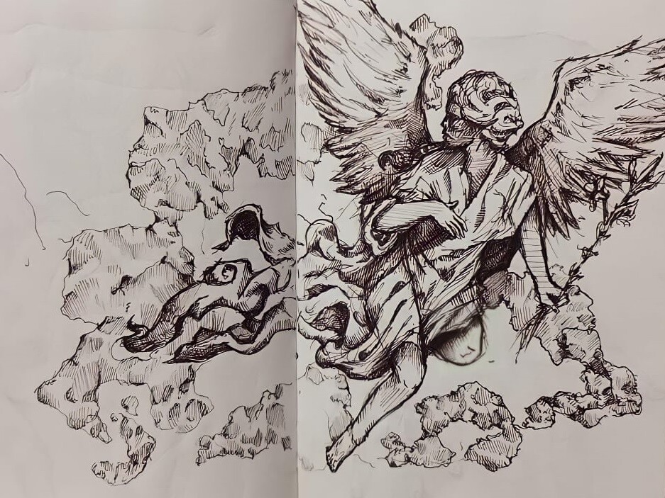 ArtStation - Angel Sketch