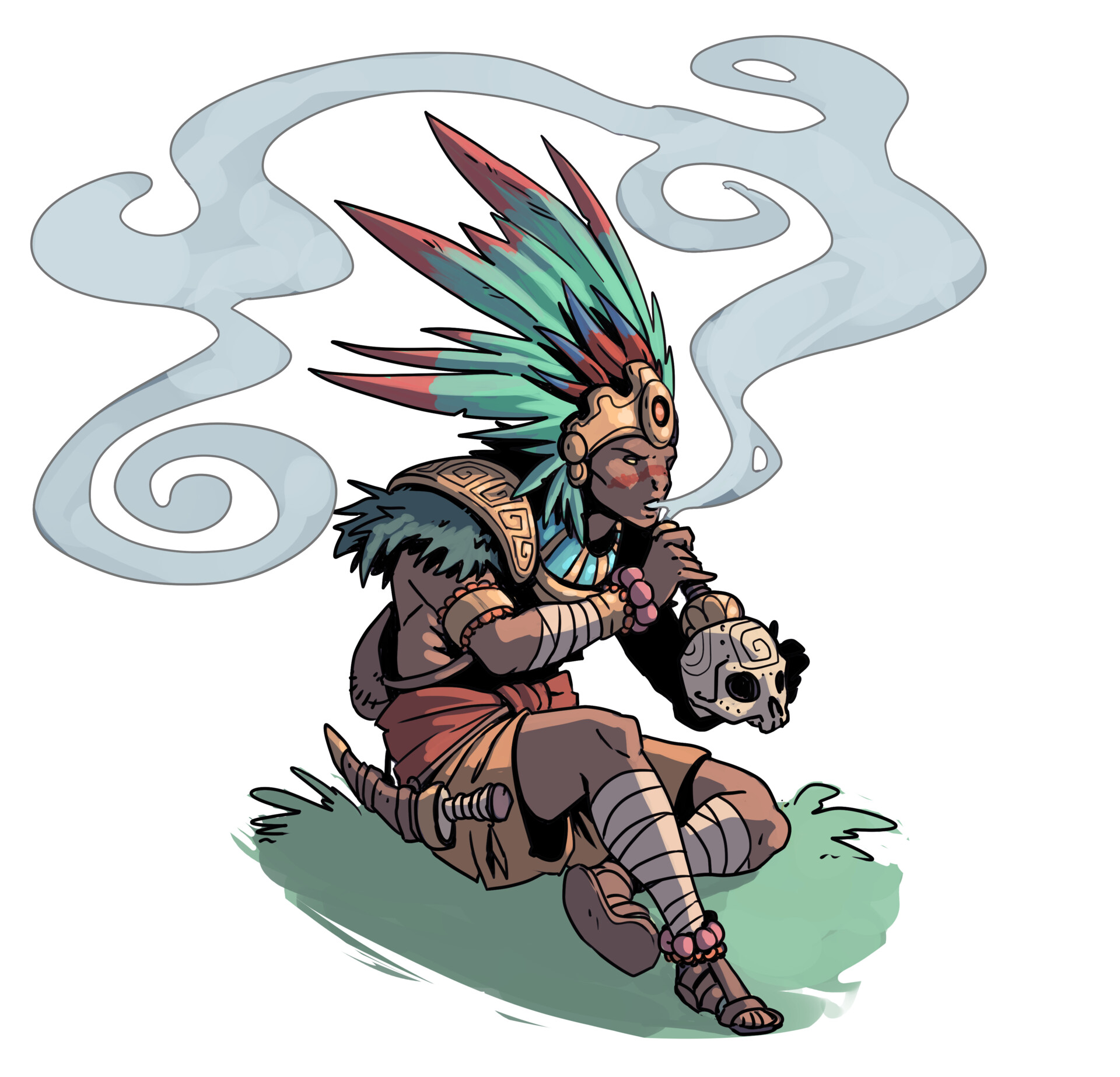 Bone Dust - Soborra, Yuan-Ti shaman