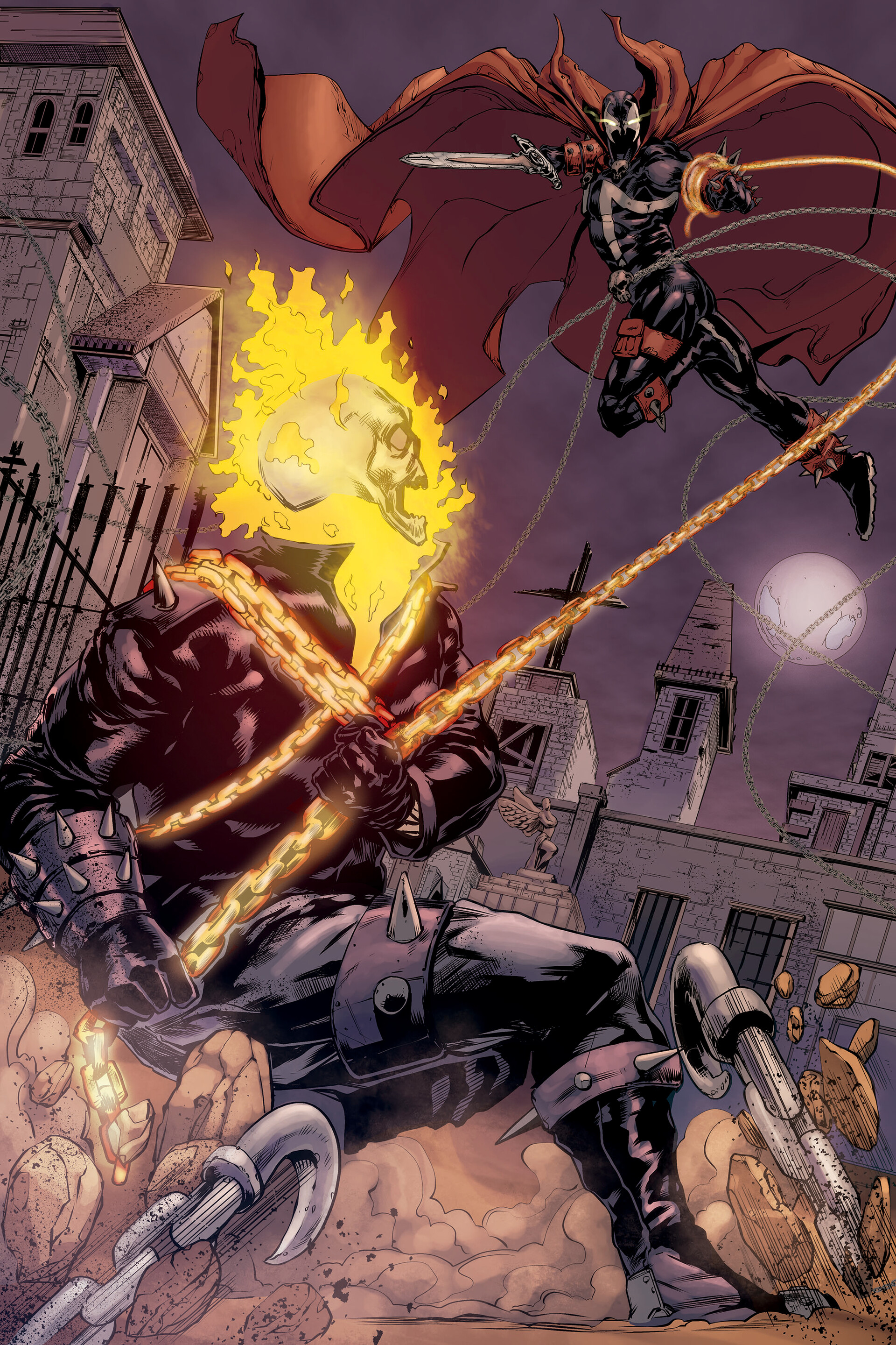 Spawn Vs Ghost Rider