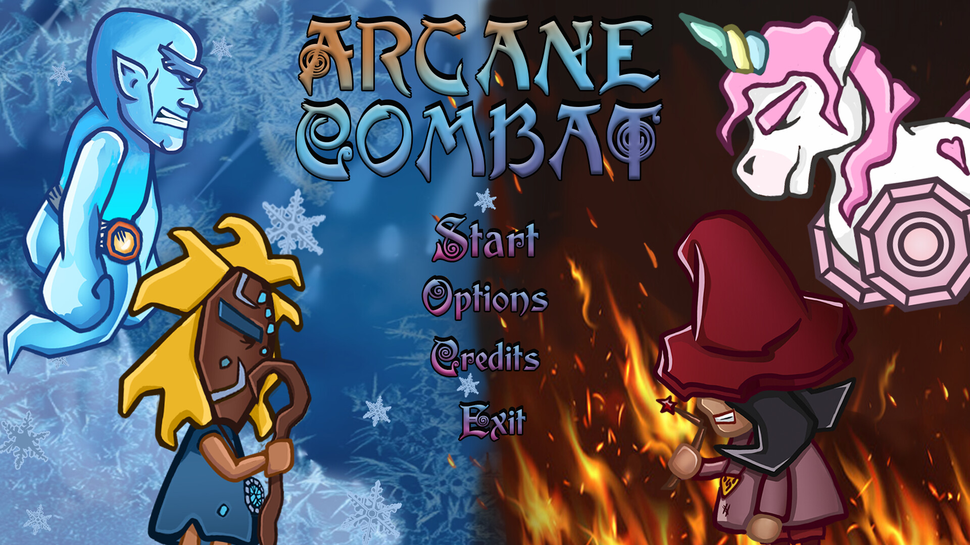 ArtStation - Arcane Combat-game