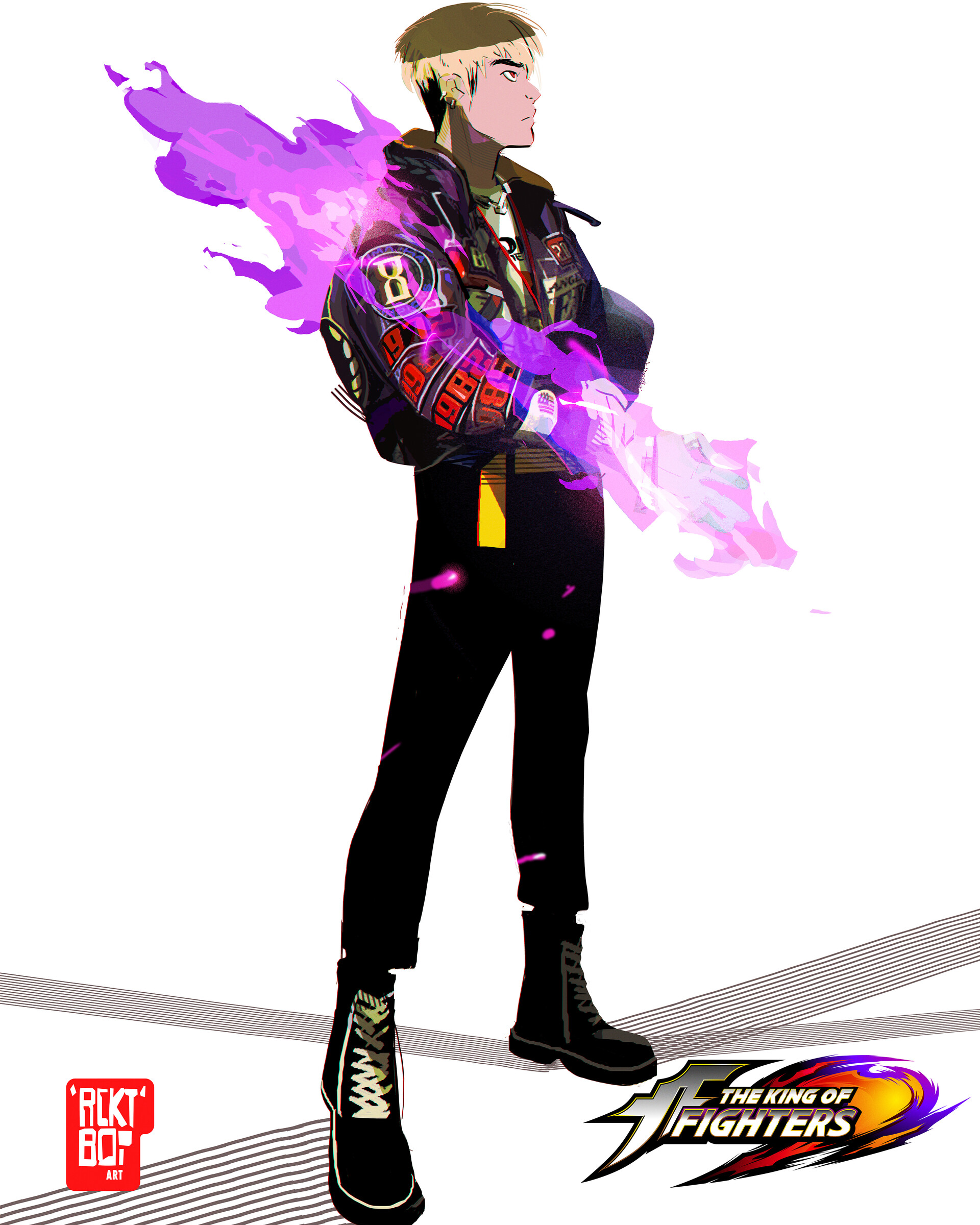 ArtStation - KOF 2020 - Rock Howard