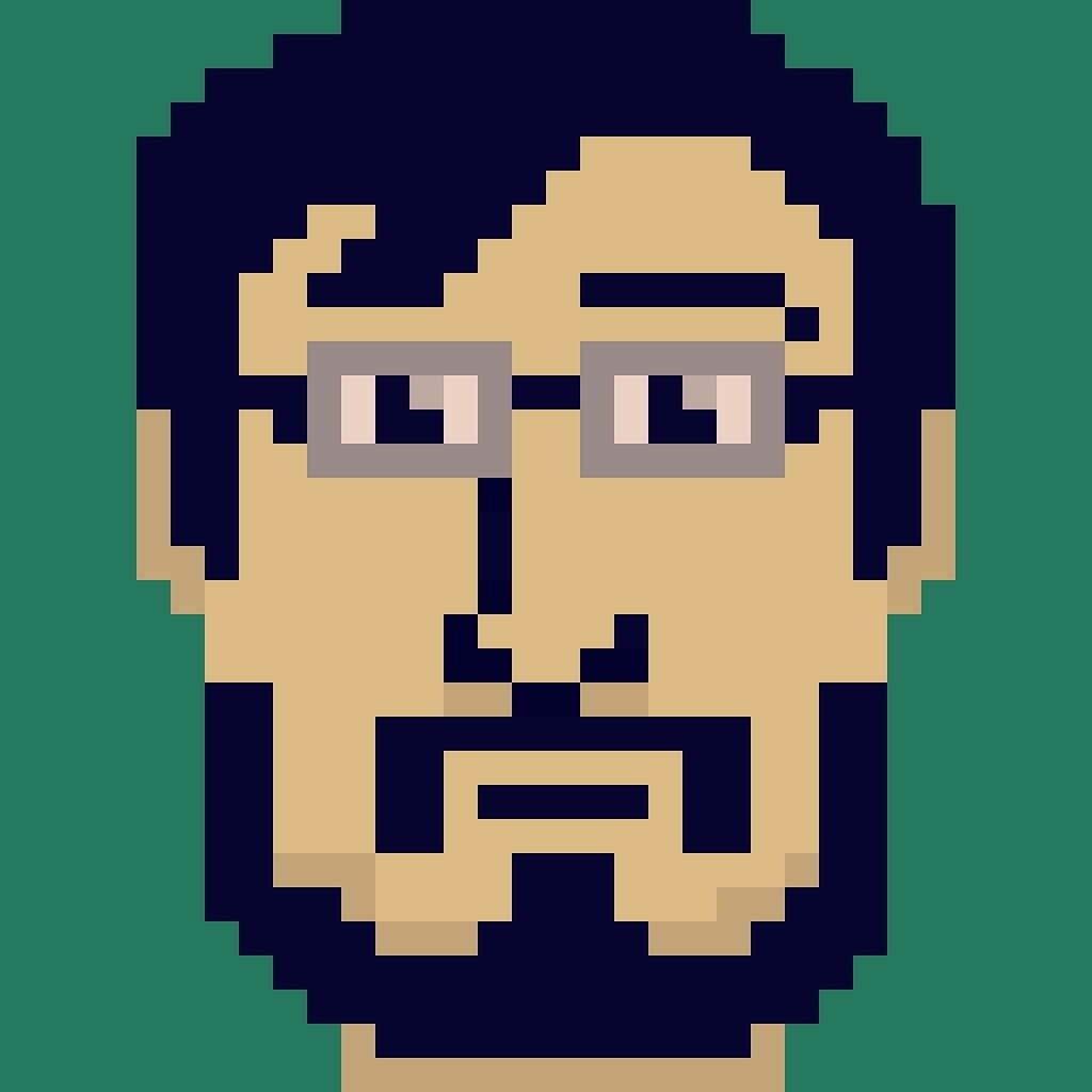 ArtStation - My friend Victor - Character portrait - Pixel Art