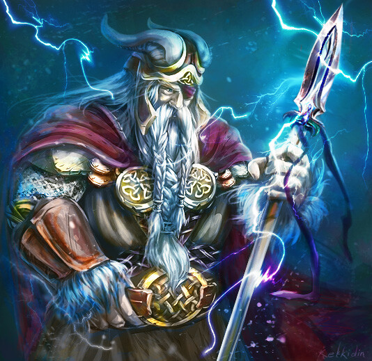 ArtStation - God Odin