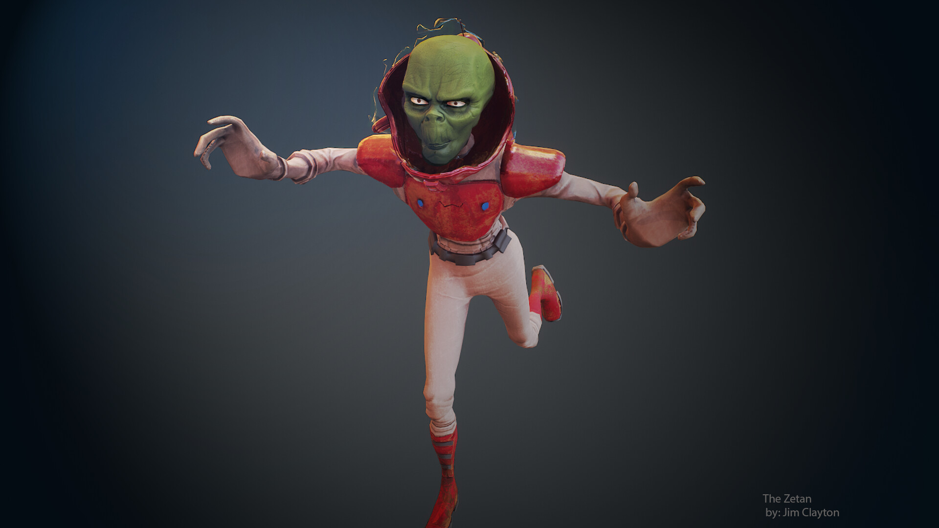 ArtStation - Fallout- Humanoid Zetan