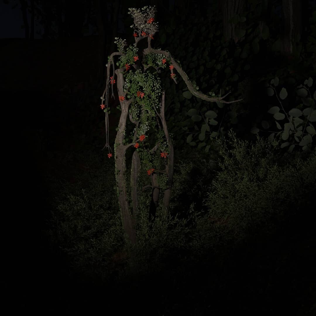 ArtStation - The tree girl