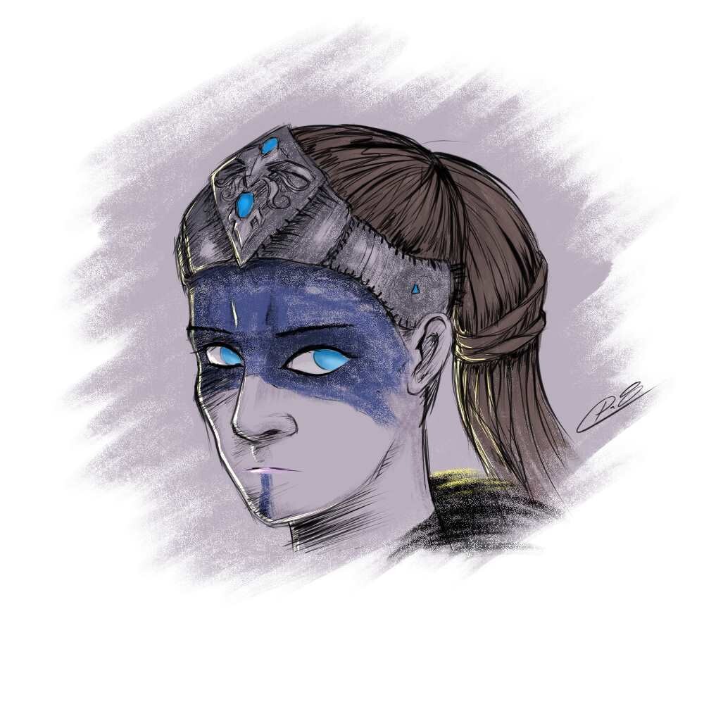 ArtStation - Senua portrait