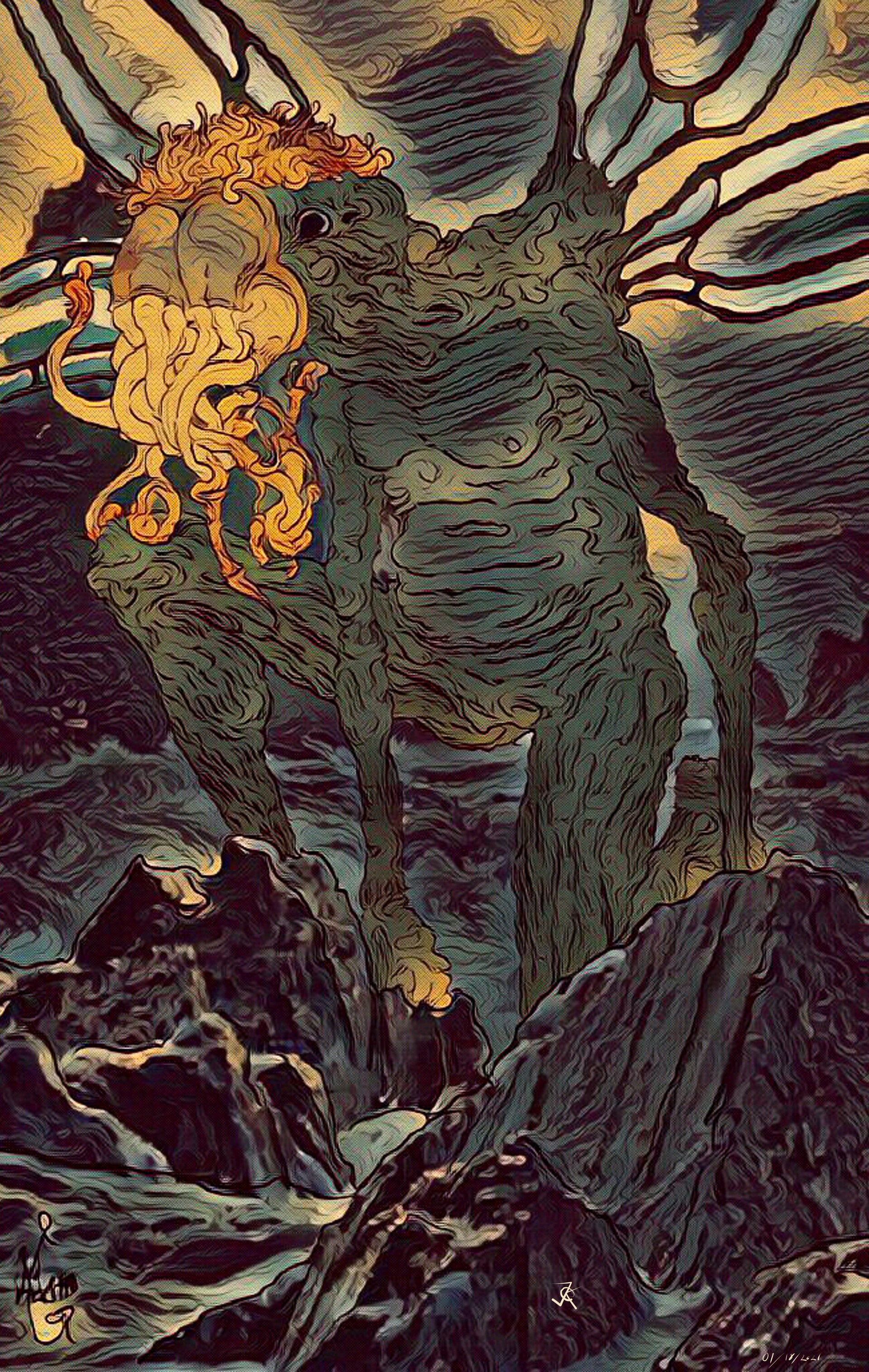 ArtStation - Cthulhu Rising