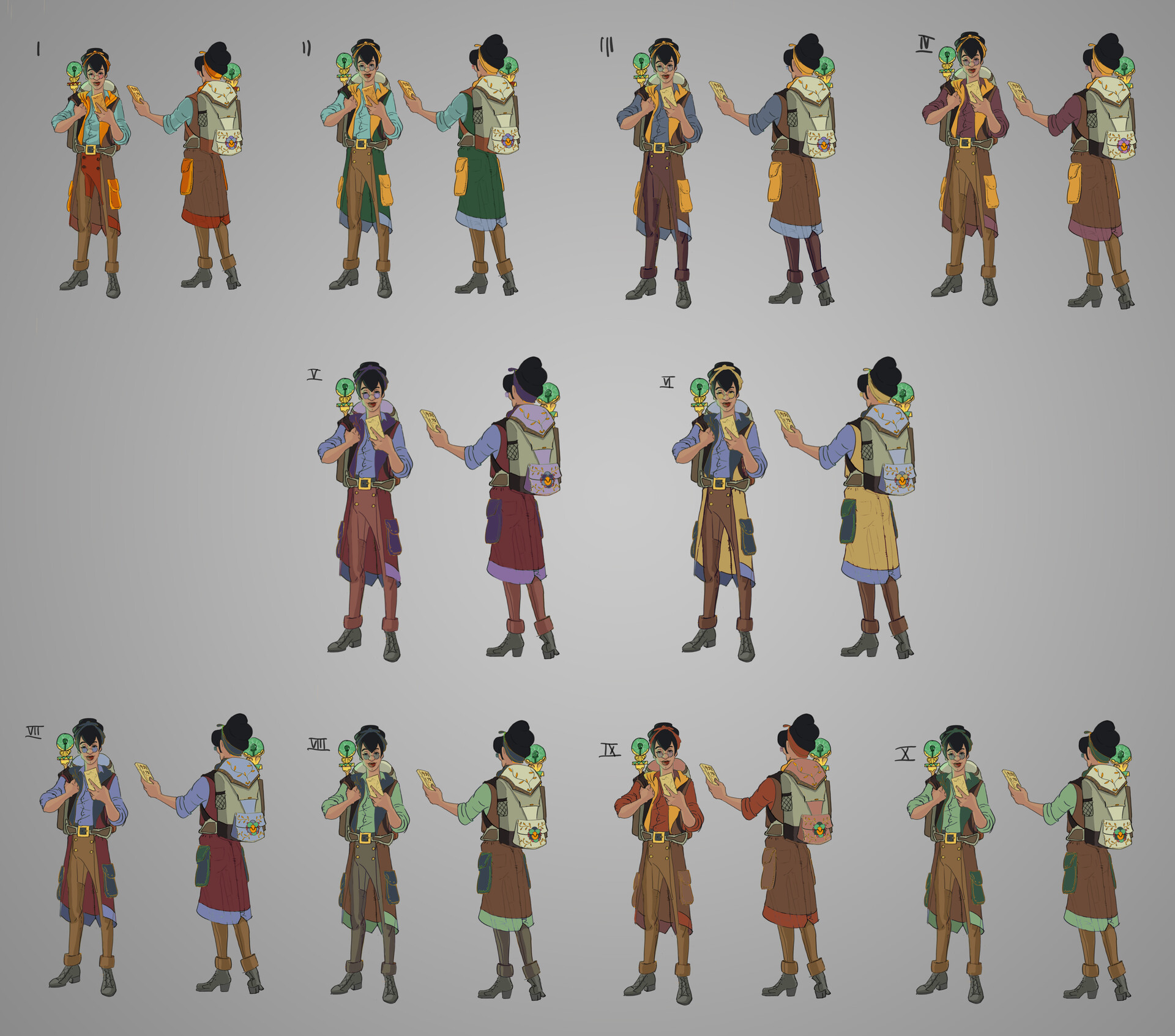 Pique Jacques - Marisol Villaverde - Digipen Character Design Assignment