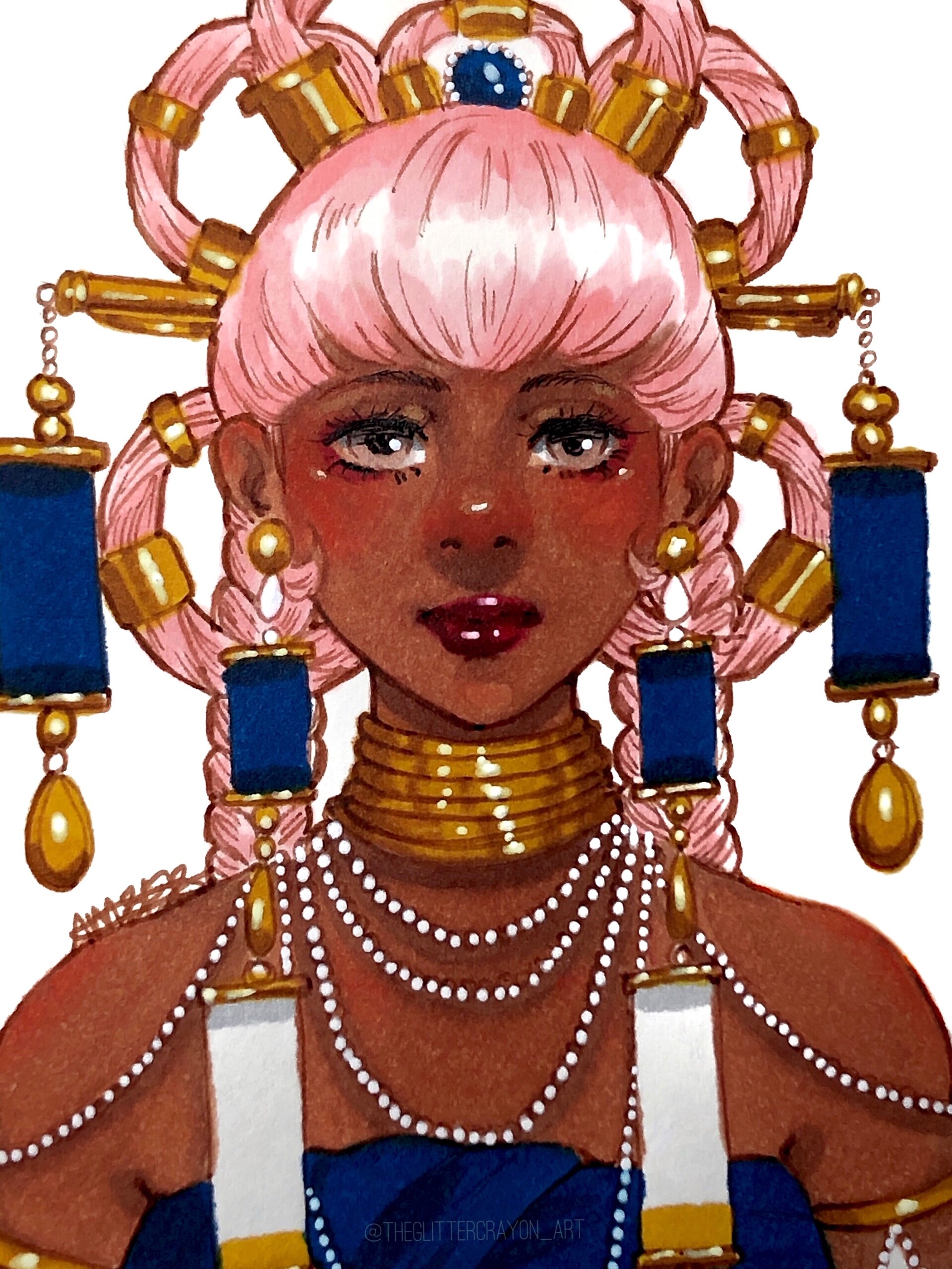 Glitter Crayon - OC: Koa