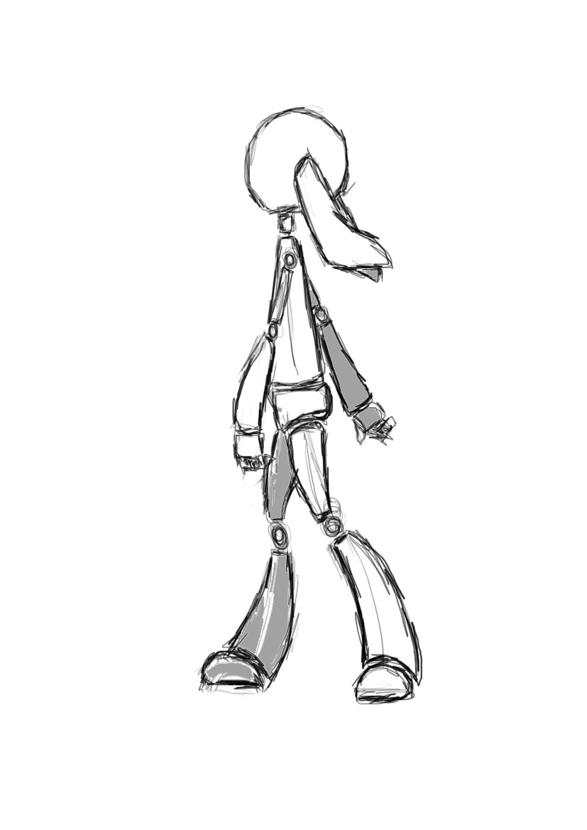 ArtStation - Walking Droid - Test