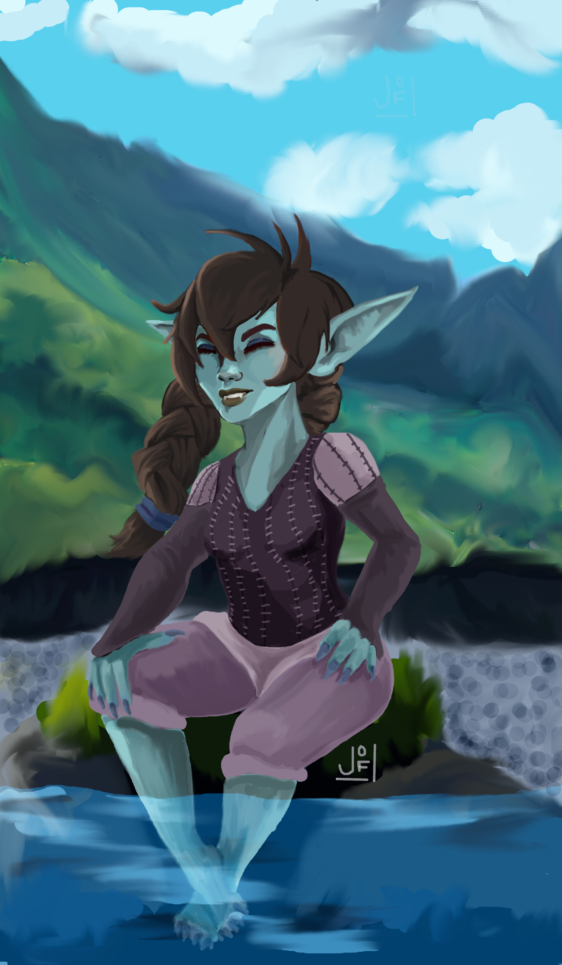 Judy M - DnD Portraits