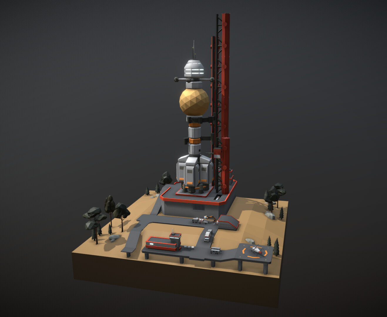 ArtStation - Rocket loading