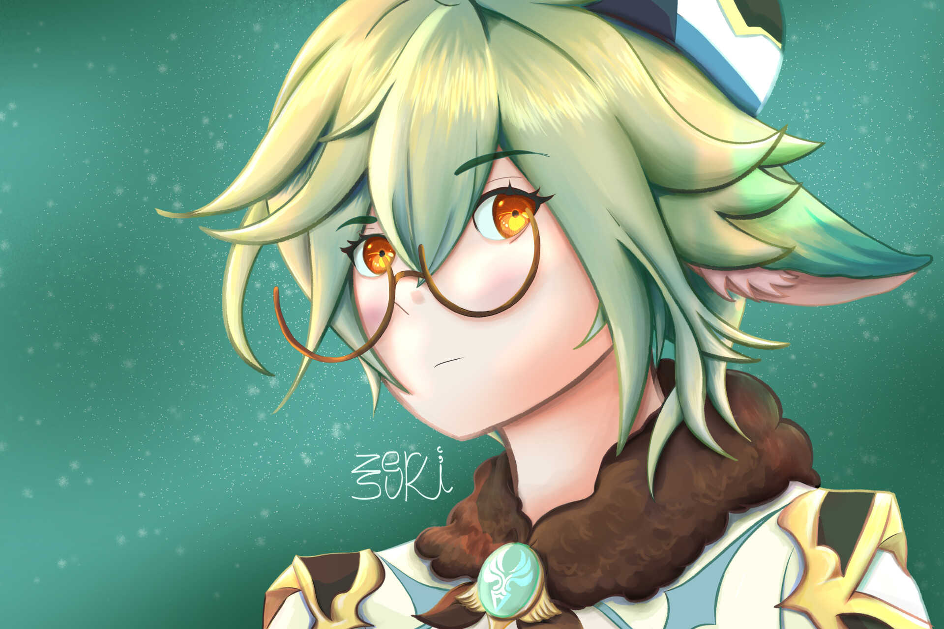 ArtStation - Sucrose Fanart