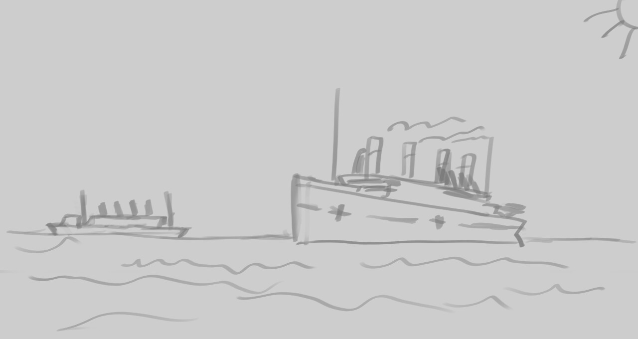 britannic drawing easy