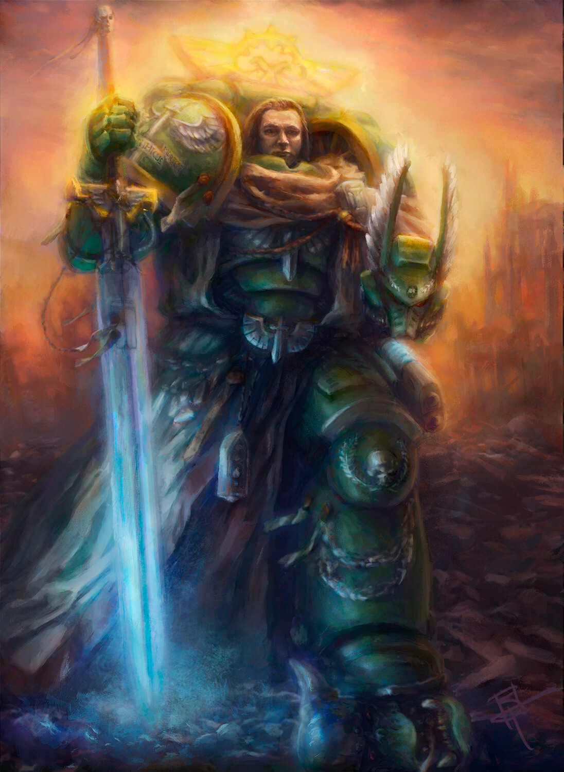 ArtStation - 40K Dark Angel