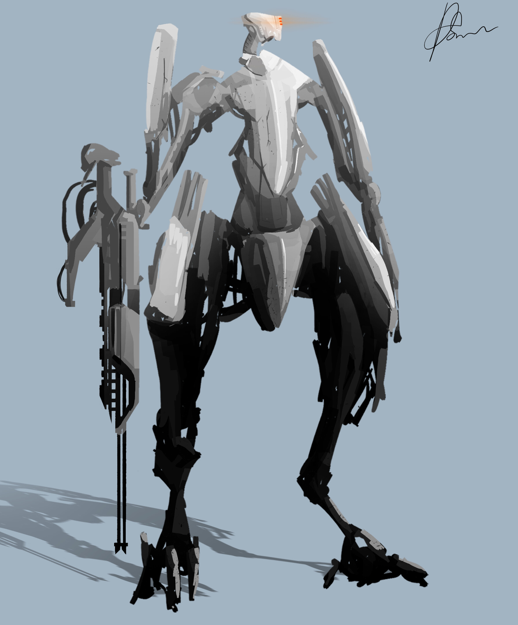 ArtStation - Sci-Fi Police Mechs