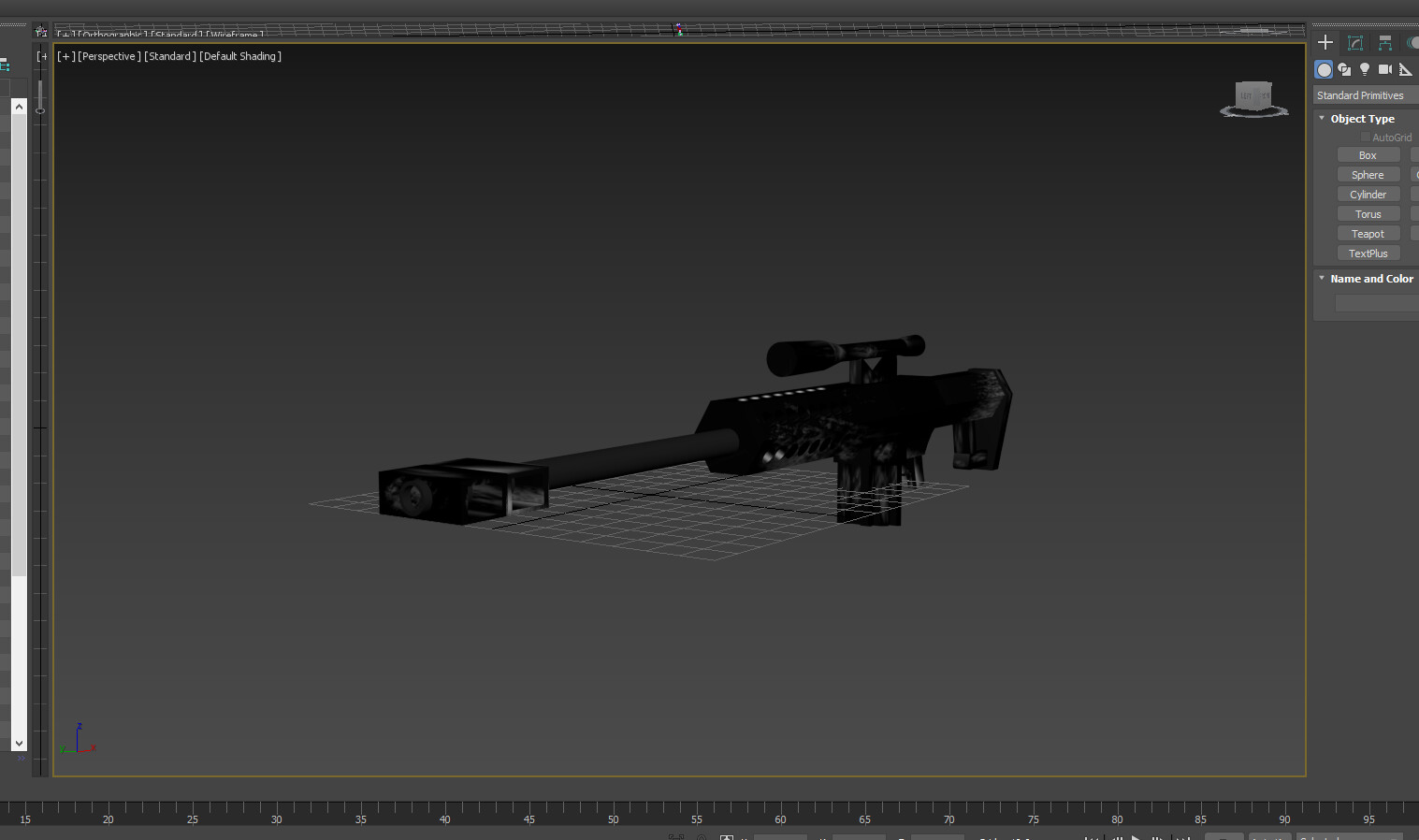 ArtStation - Sniper 50 Cal. For Mech Work (Lv 3 Games Design)