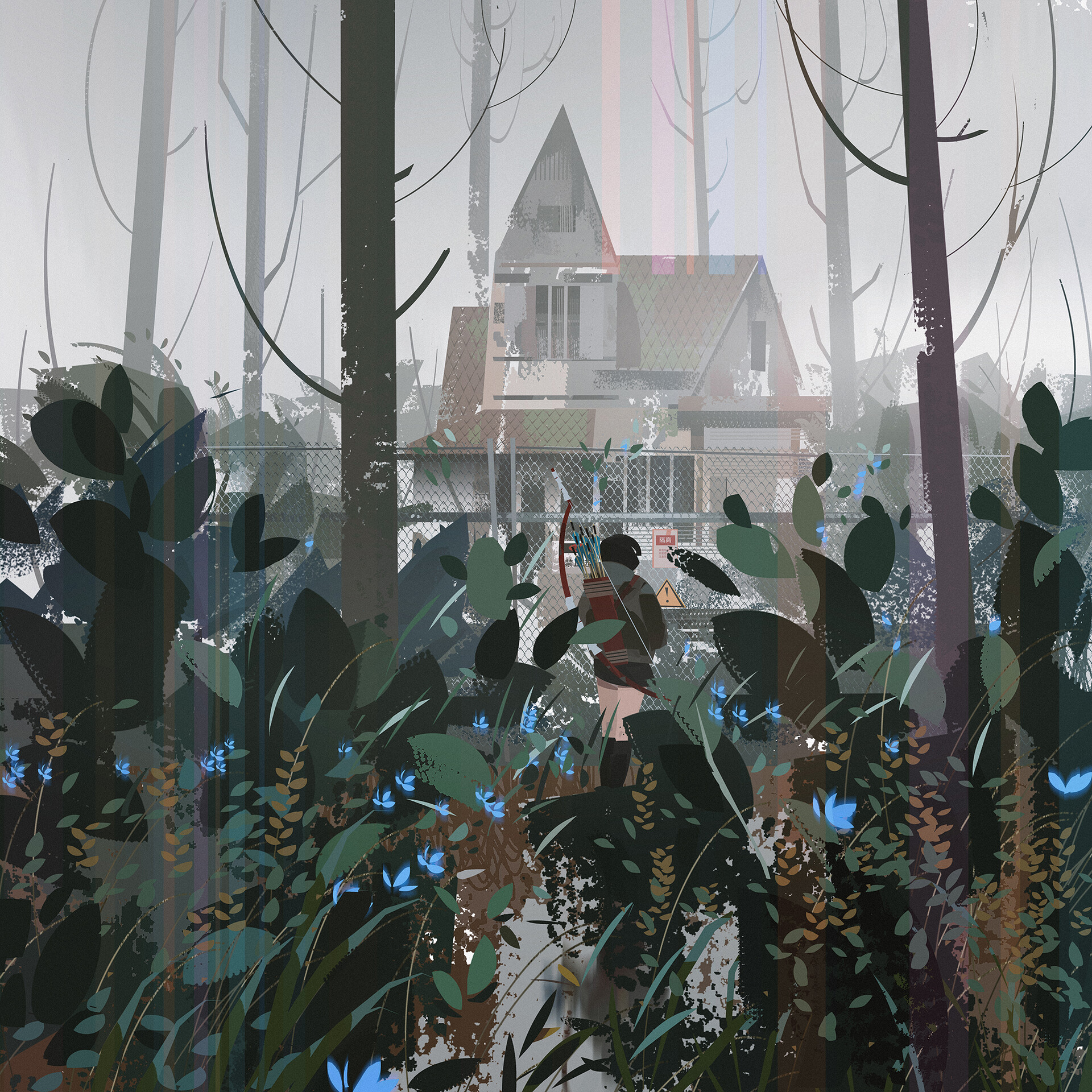 ArtStation - forest house
