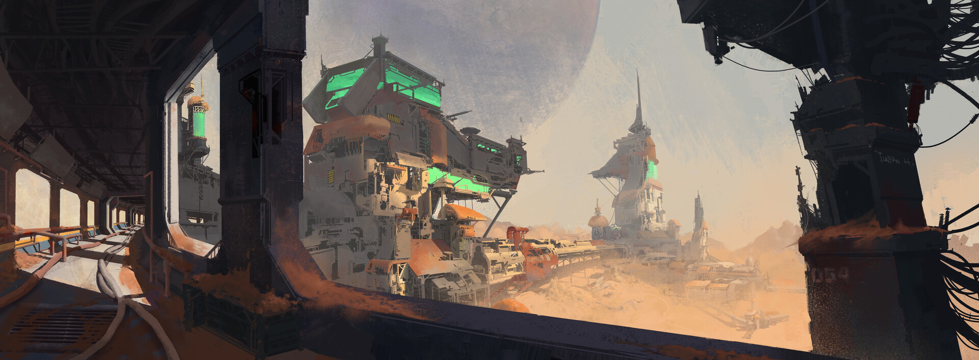 ArtStation - 科幻气氛练习