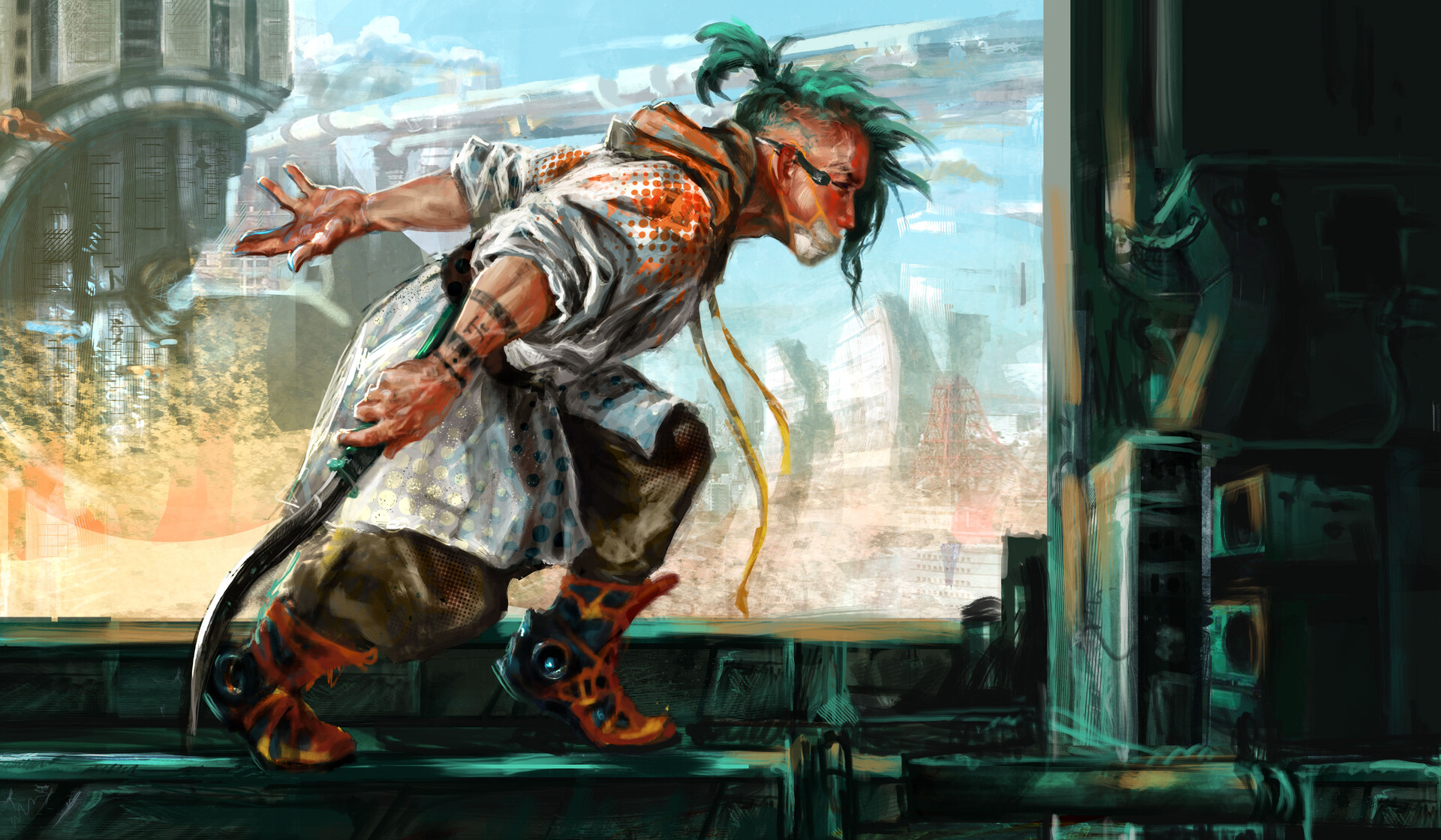 ArtStation - Headhunter concept