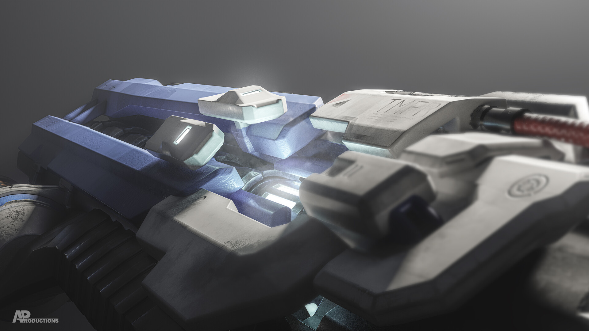 ArtStation - Soldier 76 gun