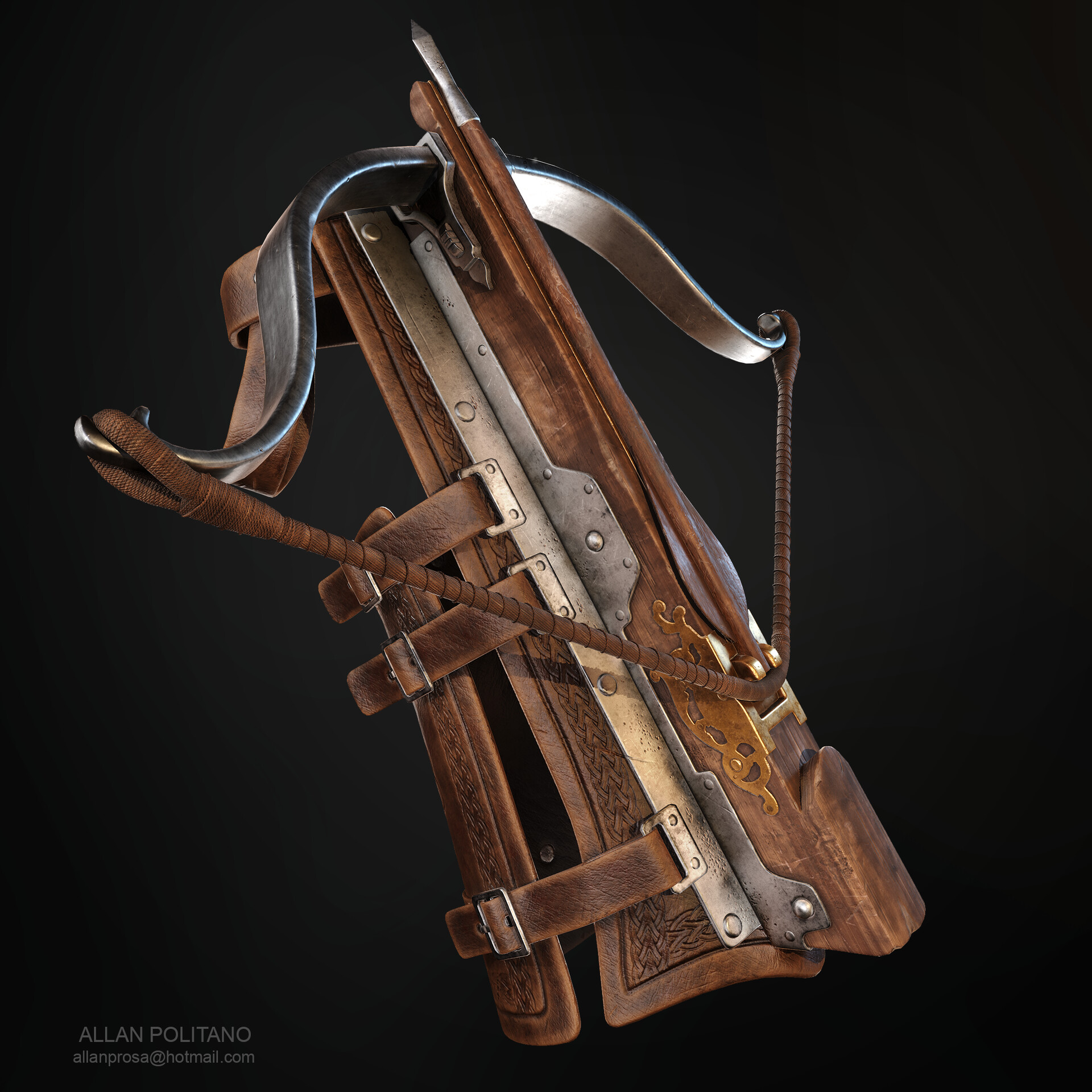 ArtStation - Gauntlet Crossbow