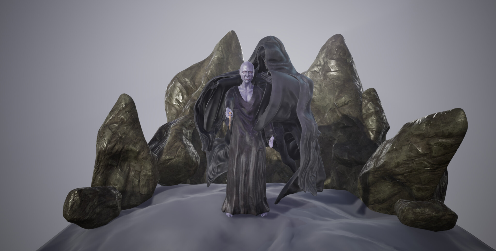 ArtStation - Voldermort and Dementor