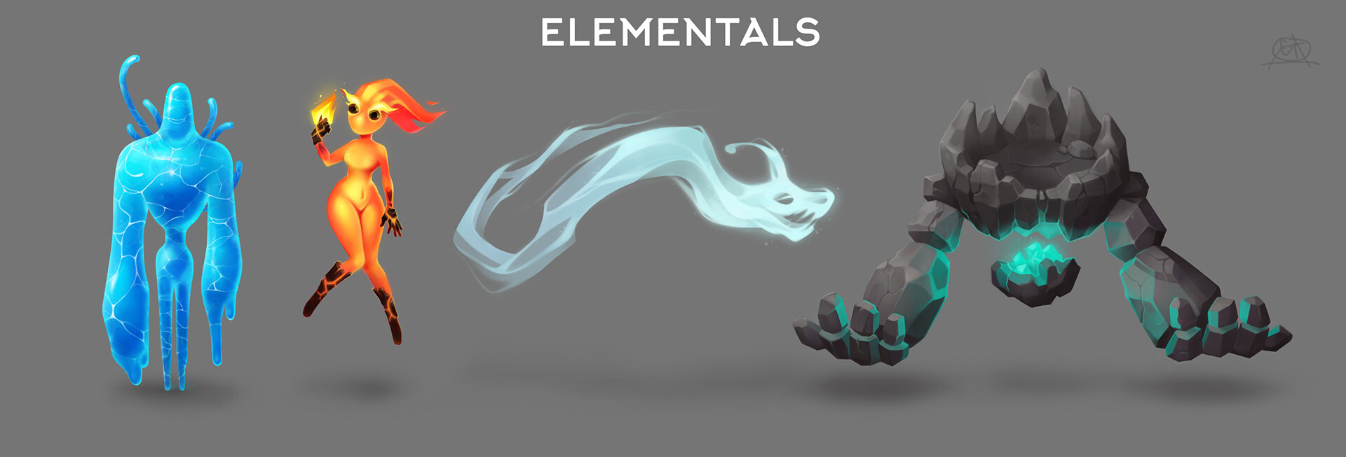 ArtStation - Four Elements