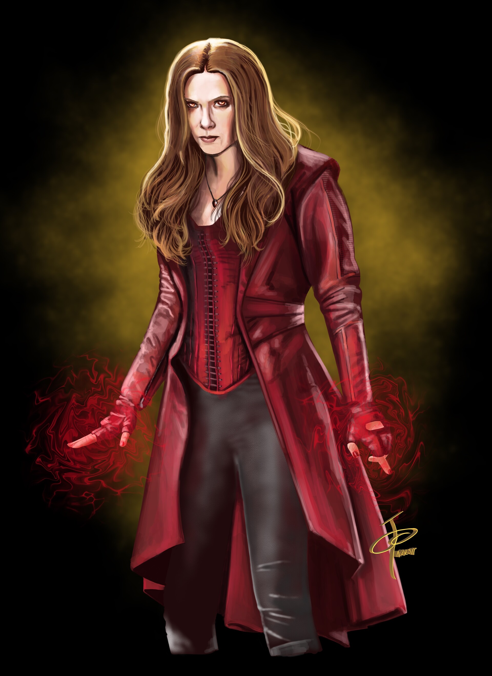 ArtStation - Scarlet Witch