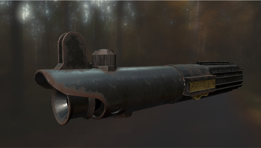 ArtStation - Rusty Lightsabre