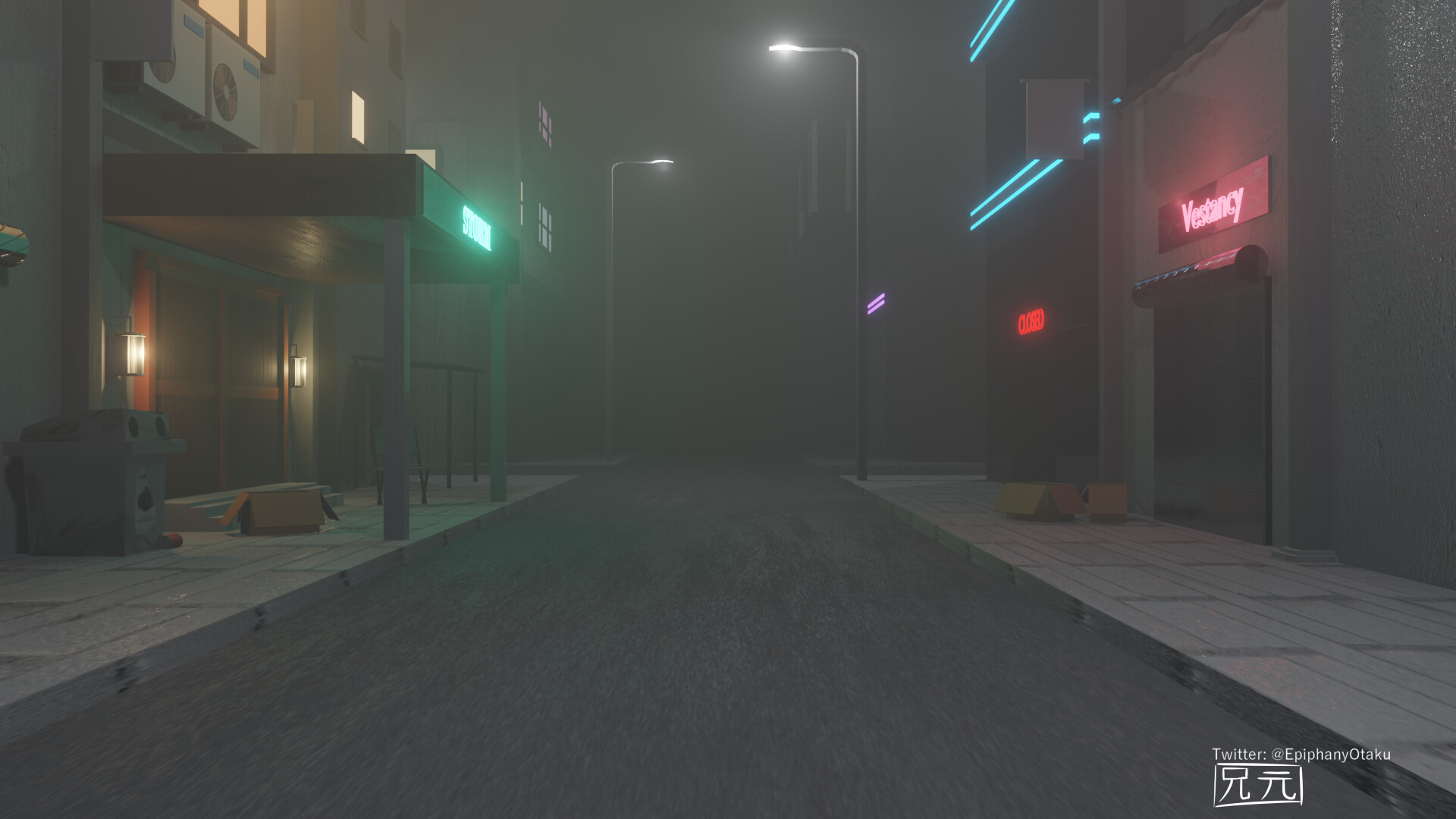 ArtStation - Alleyway