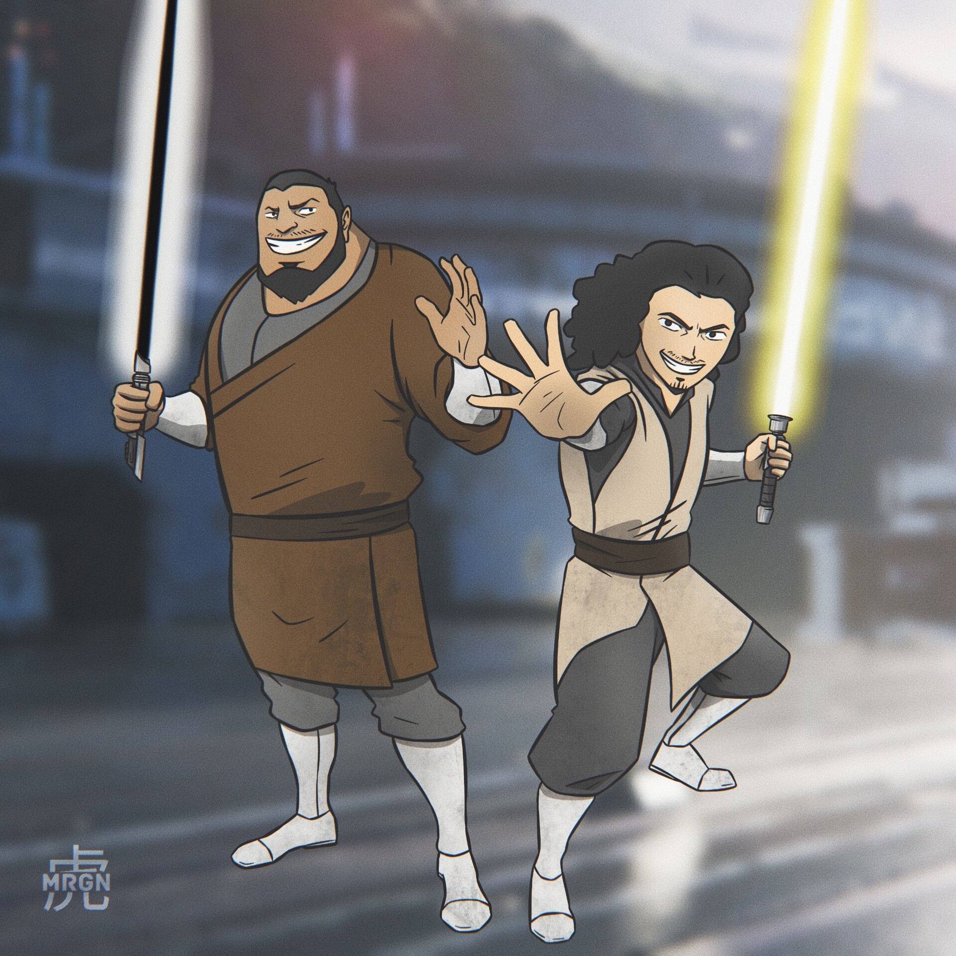 Morgan Evans - "Kenobi's Corner" Commission