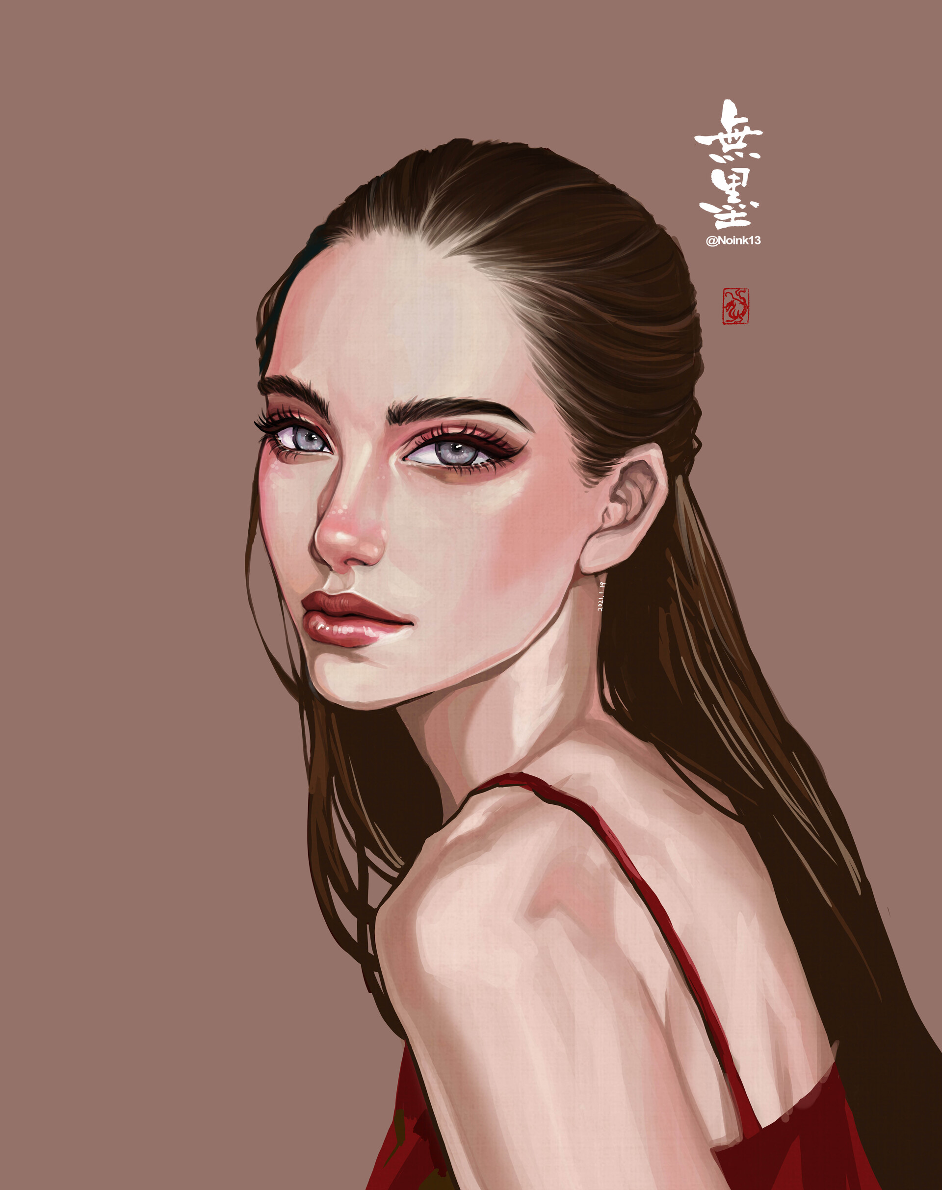 ArtStation - Lady Red