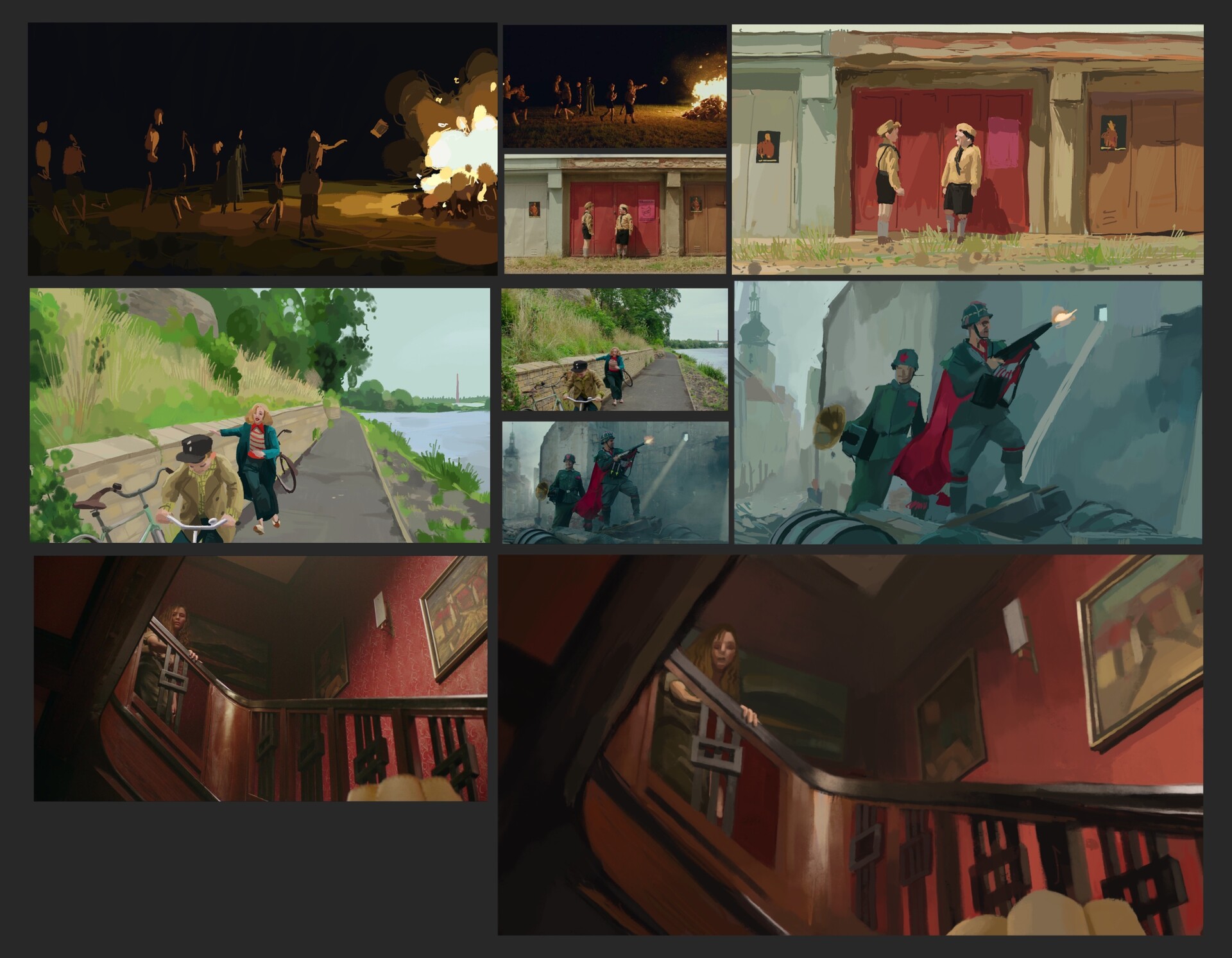 ArtStation - JOJO RABBIT light studies