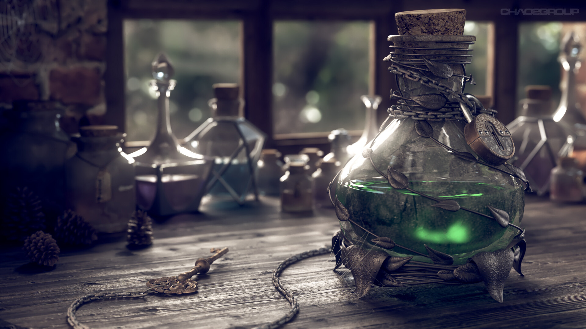 ArtStation - Potions & Lockers