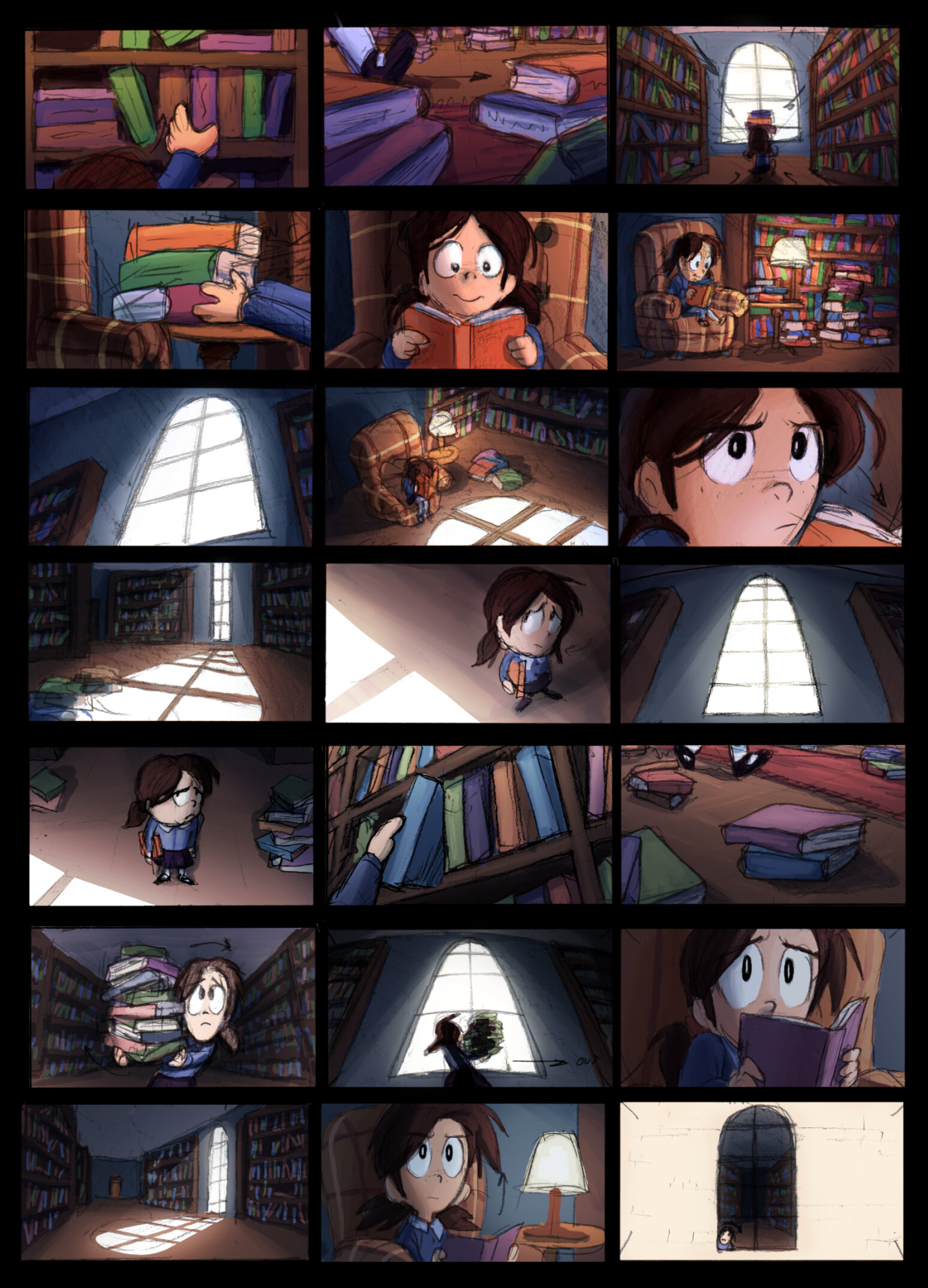 ArtStation - Color Script