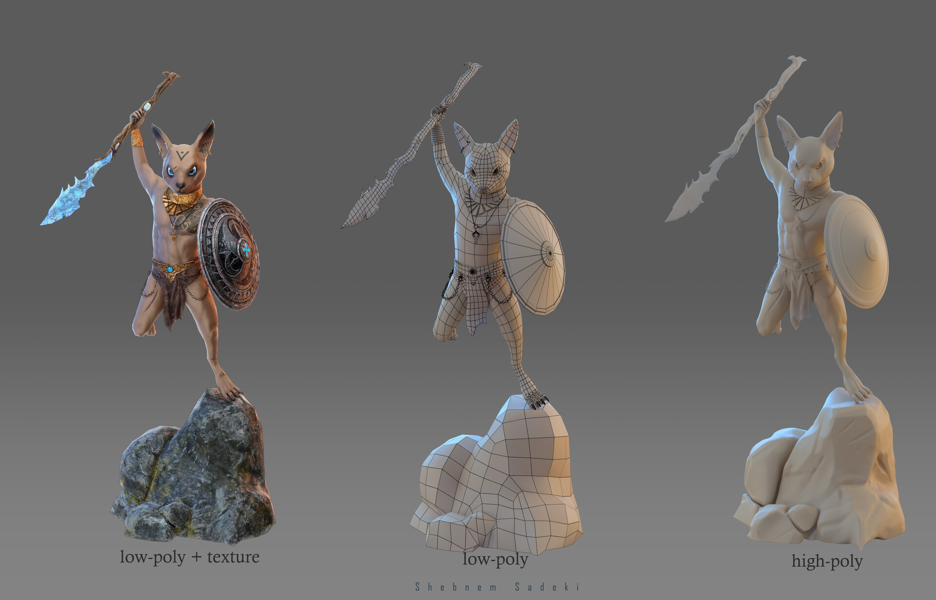 ArtStation - Mouse Warrior