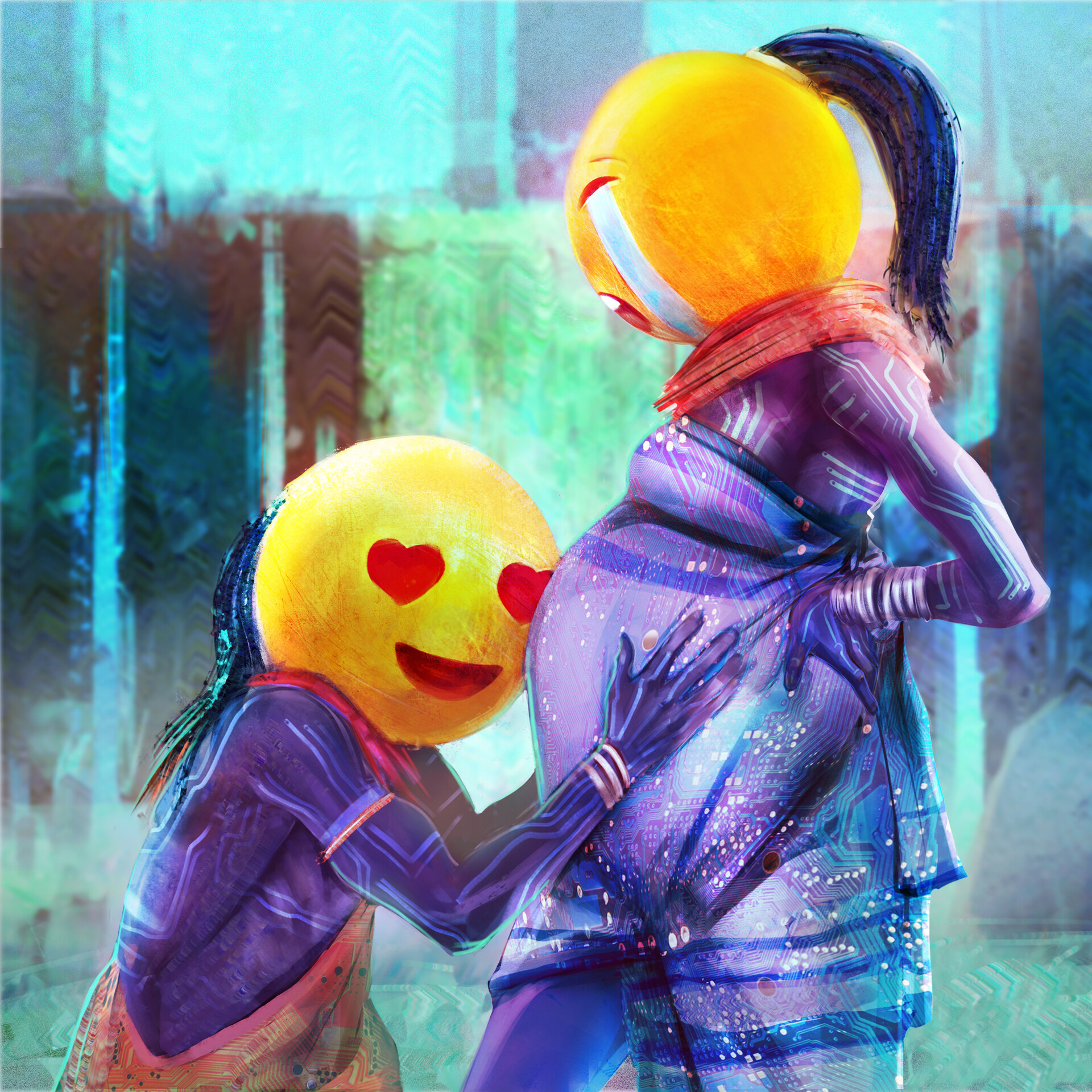 ArtStation - Emoji land