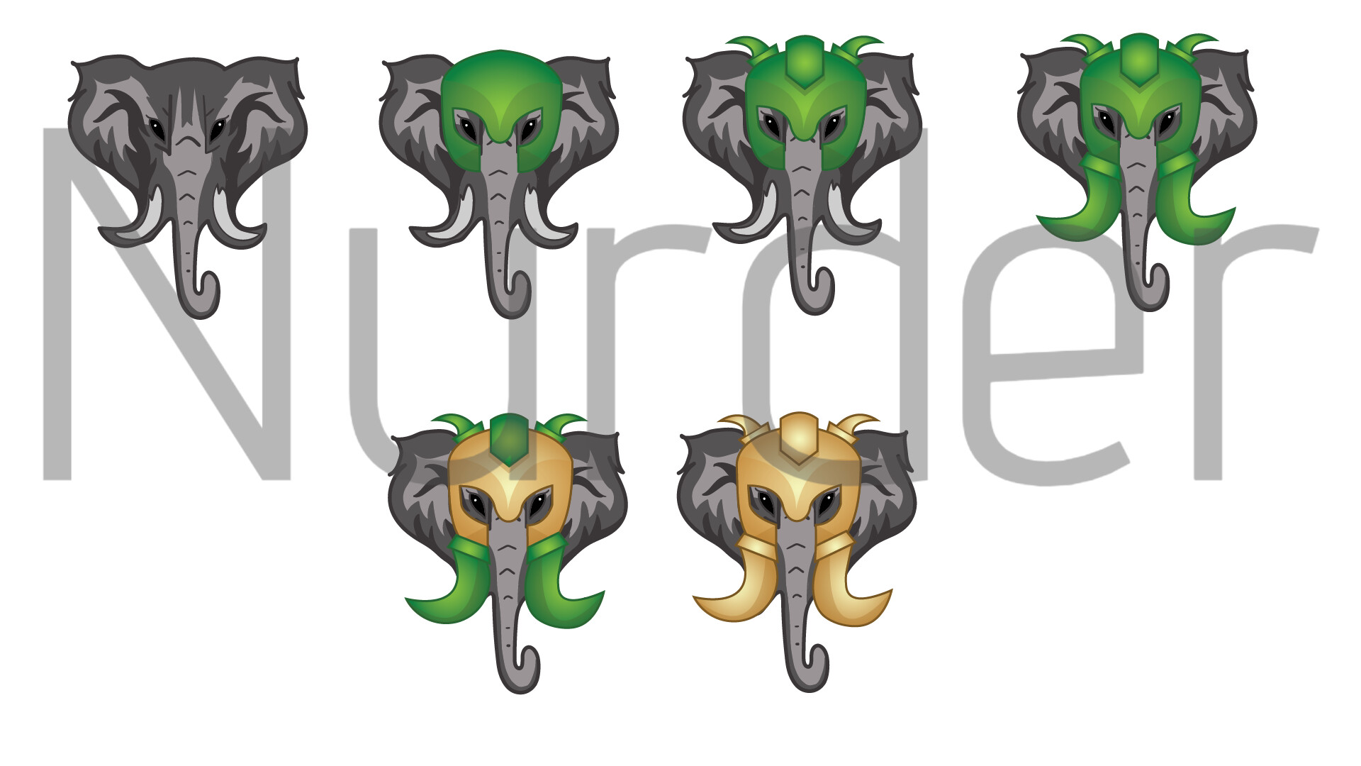 ArtStation - Elephant Sub Badges