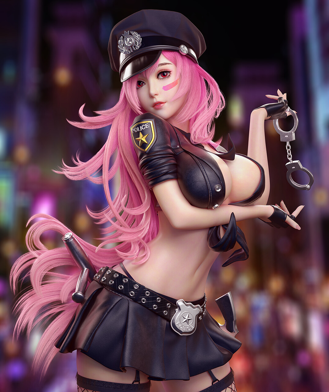 ArtStation - ABOUTCG美型2期马同学作品