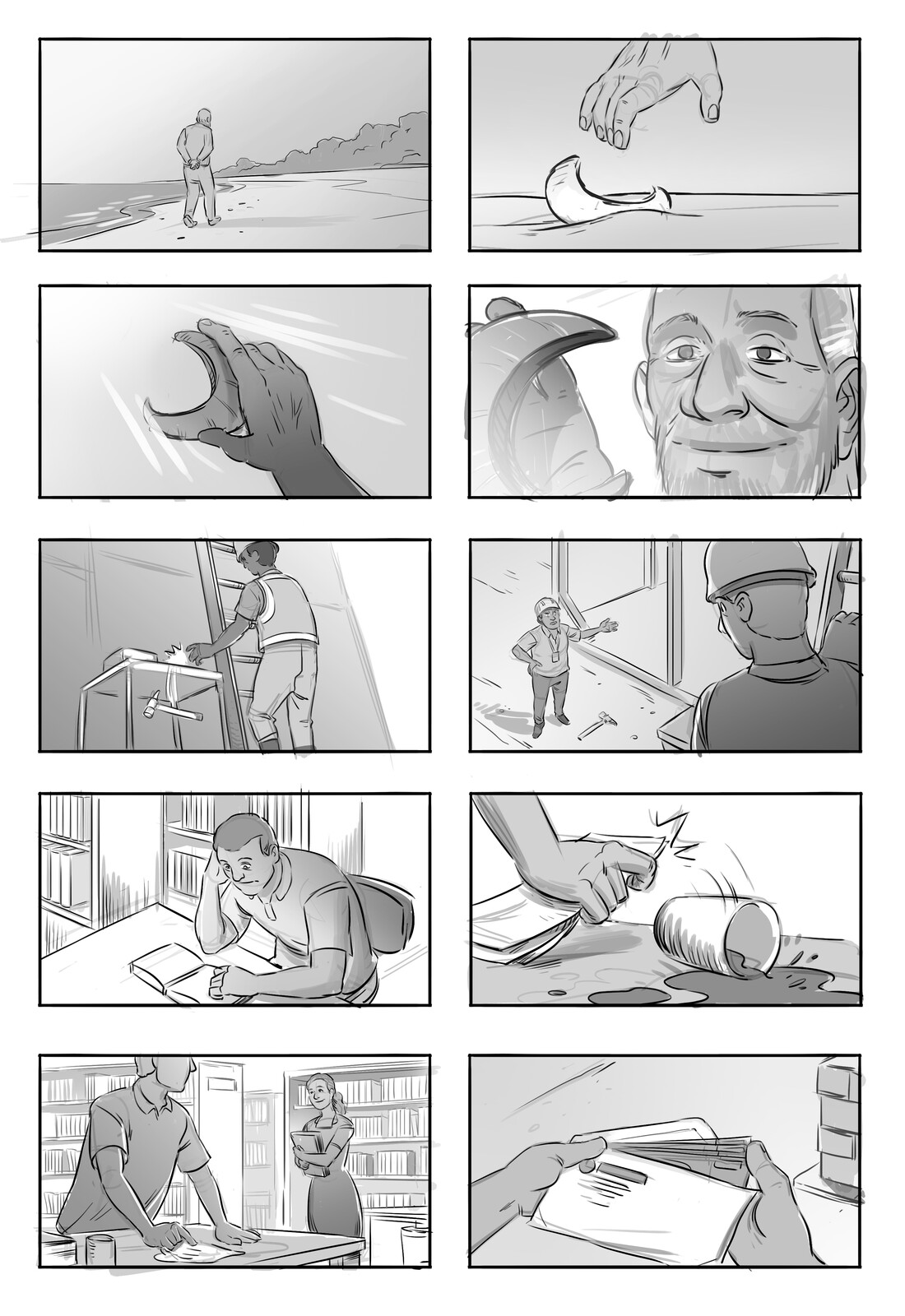 Neil Reed - Nasfund Storyboards