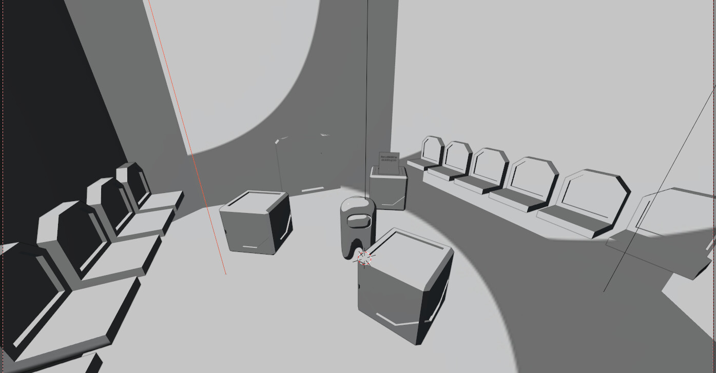 ArtStation - Among Us Room