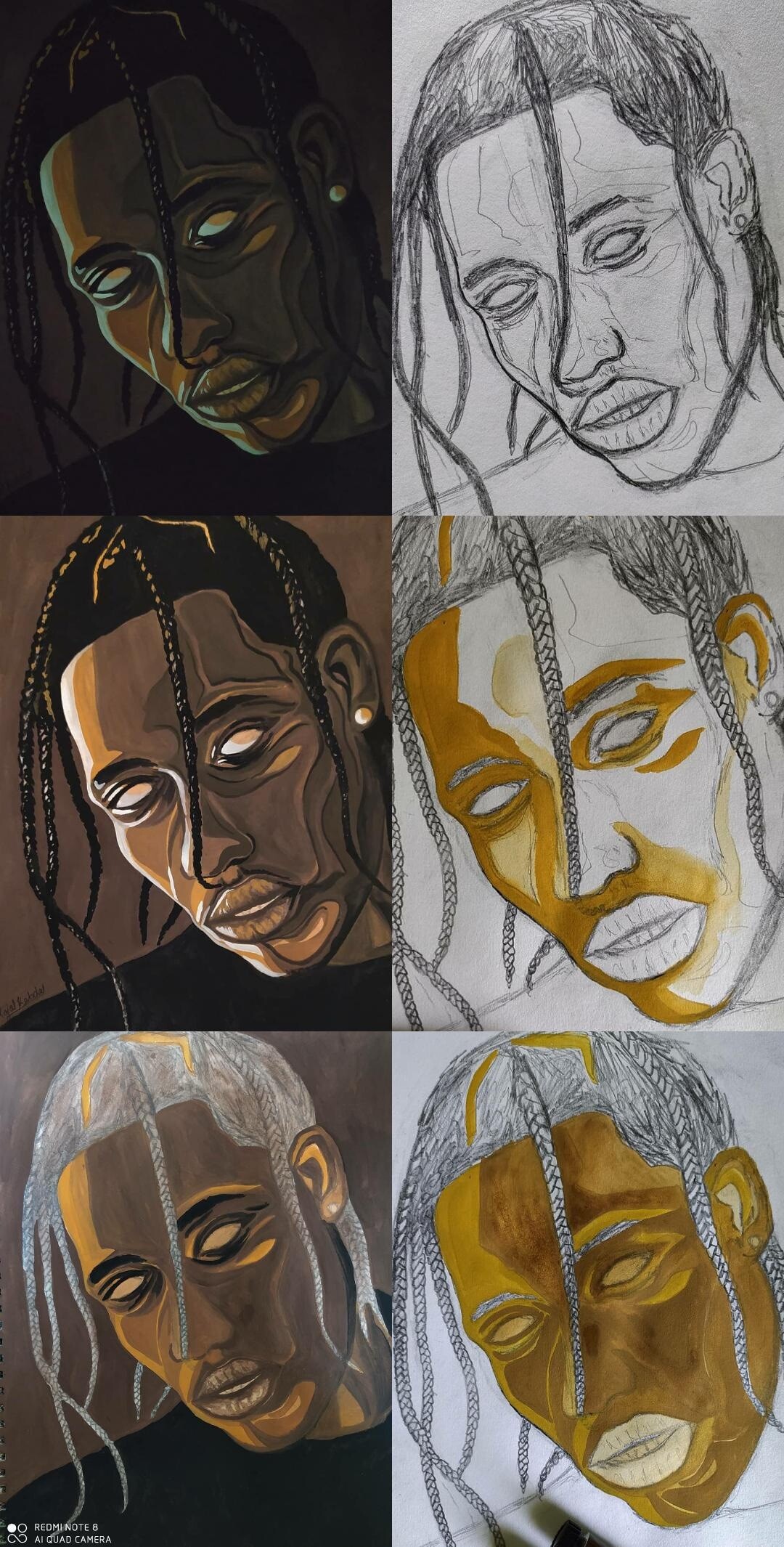 ArtStation - Portrait of Travis Scott