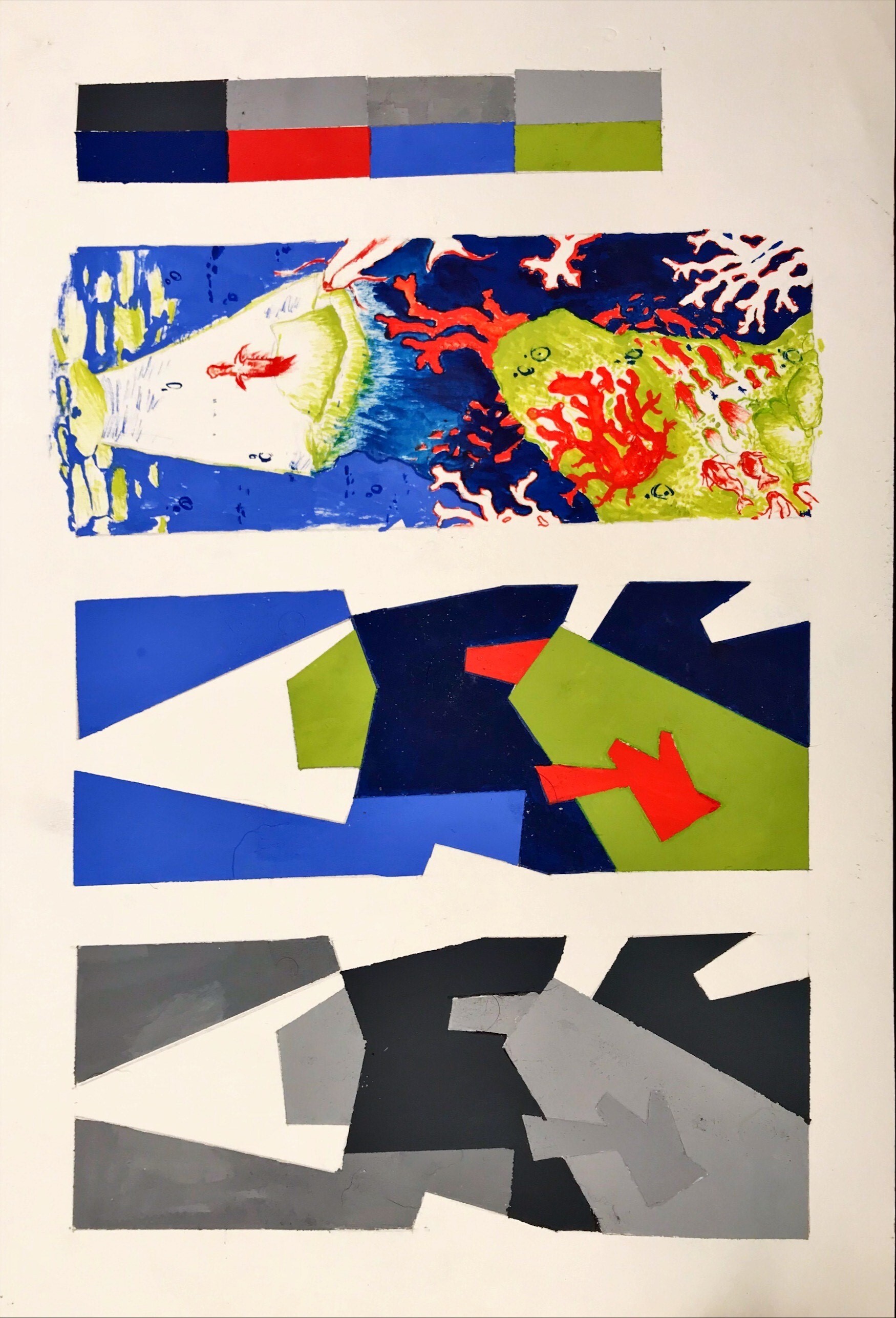 ArtStation - my color class work