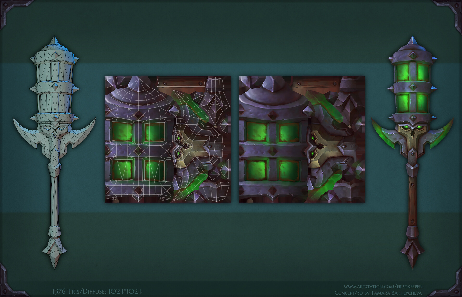 Tamara Salatova - The necromancer's mace