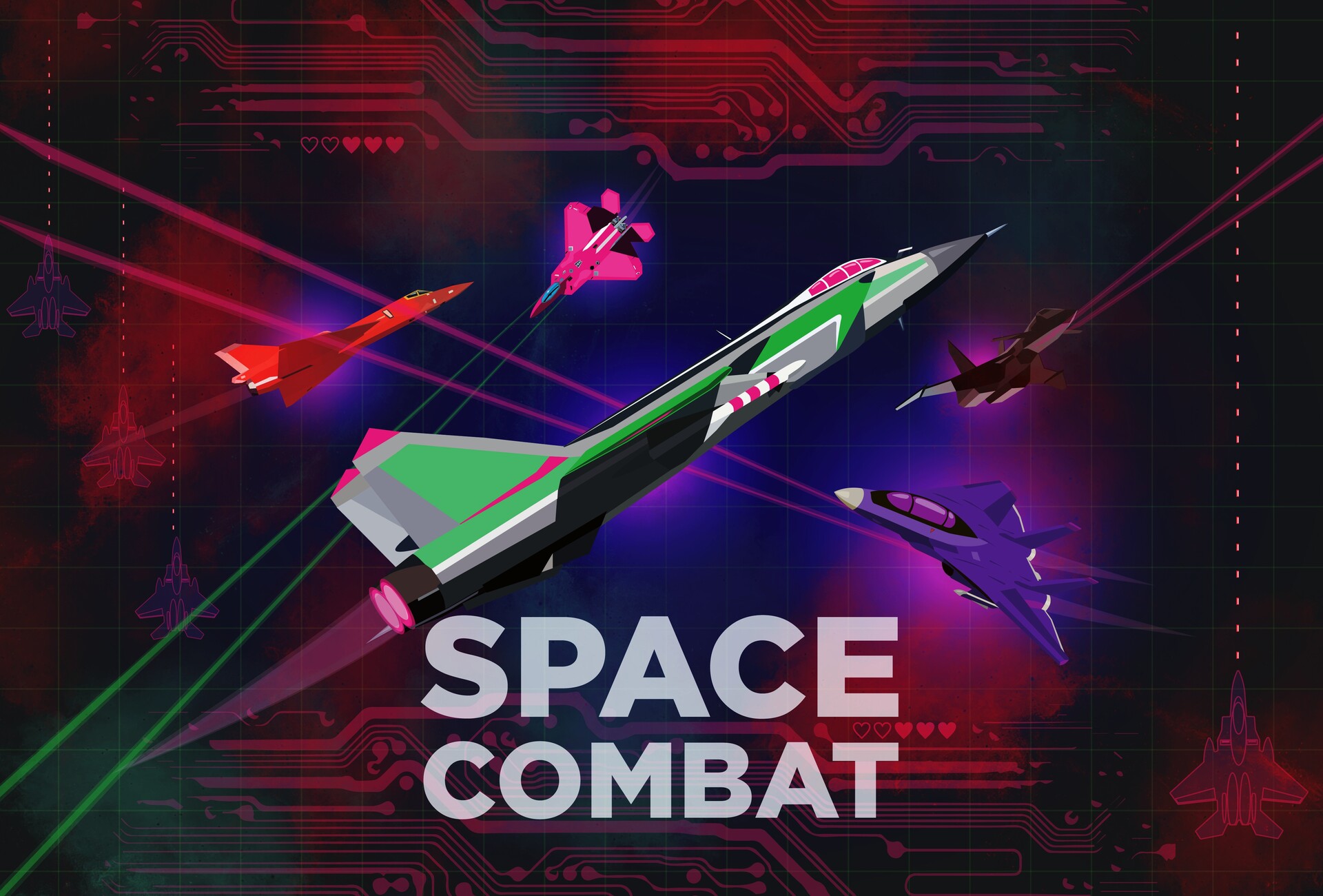 ArtStation - SPACE COMBAT